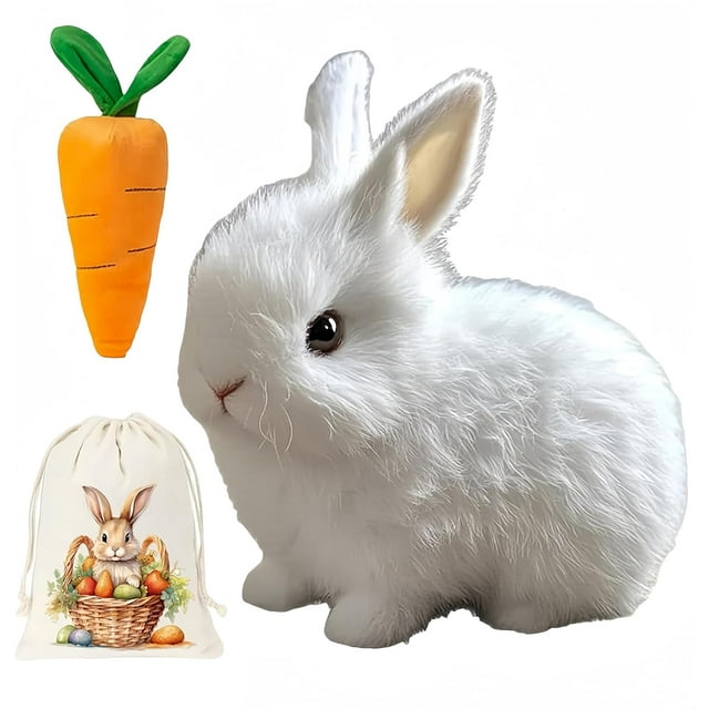 Bunby - My Realistic Bunny Toy, Bundy Realistic Bunny, Jumping ...