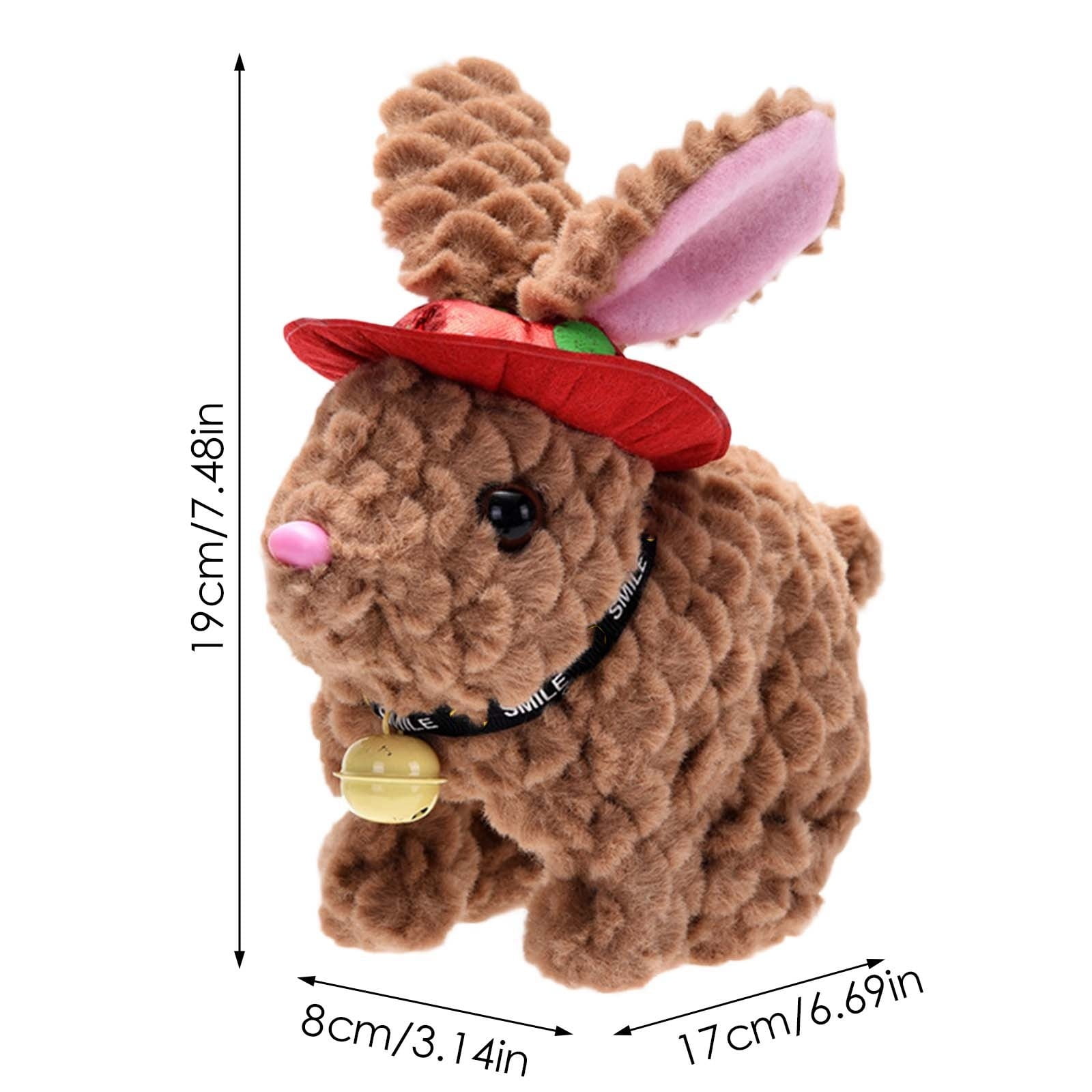 Bunby Realistic Bunny Toy Bunny Plush Toy Lifelike Bunny Doll Stuffed ...