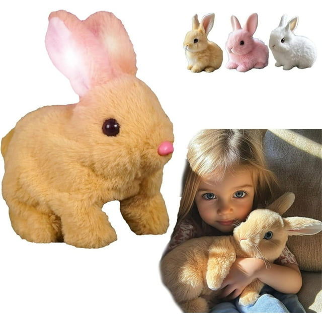 Bunby - My Realistic Bunny Toy, Bunny Toy Can Walk and Talk, Realistic ...