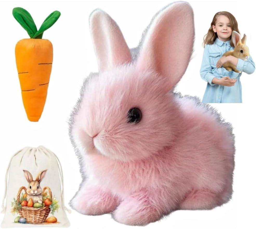 Bunby - My Realistic Bunny Toy, Interactive Bunny Realistic Bunny ...