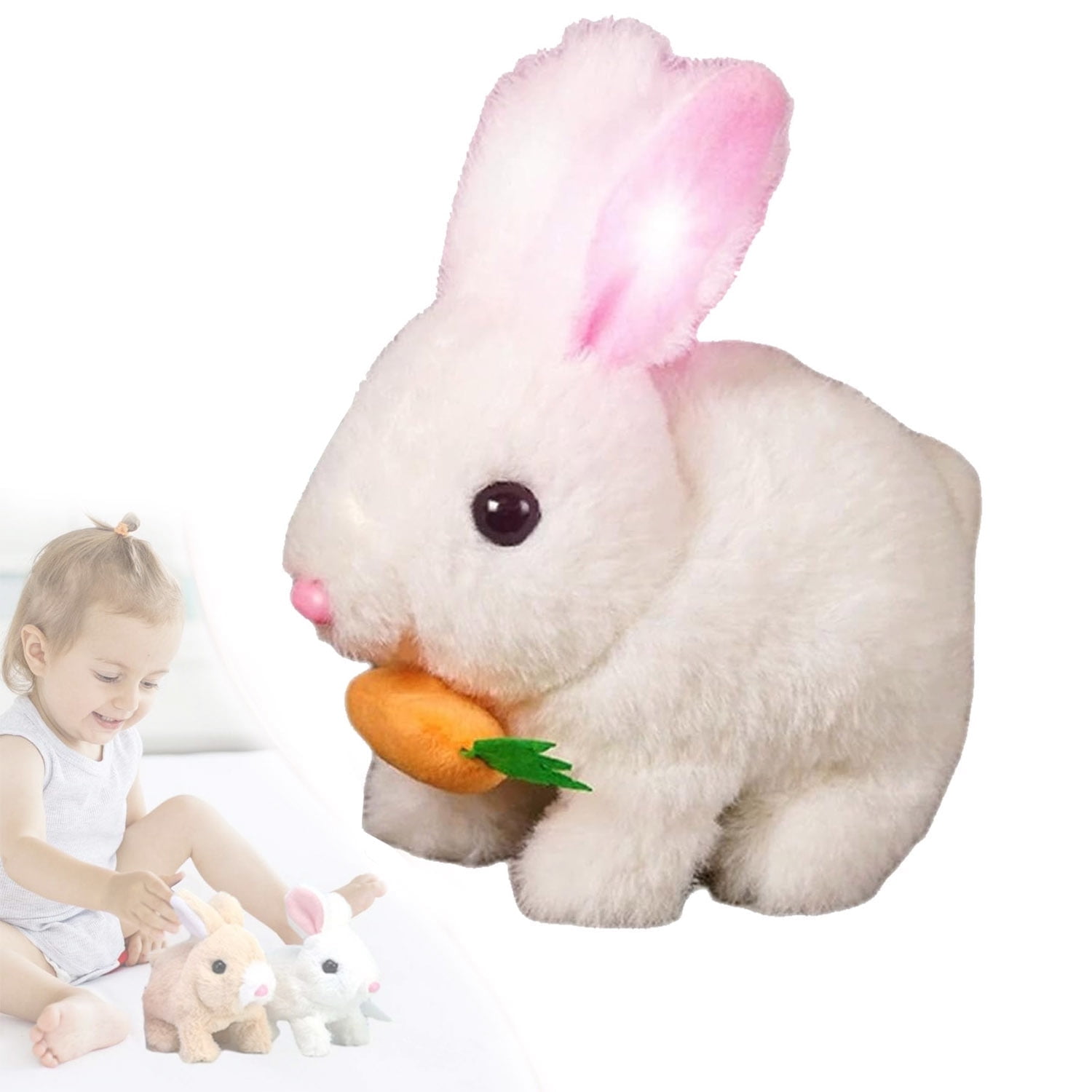 My Realistic Bunny Toy, Interactive Bunny Realistic Bunny - Jumping ...