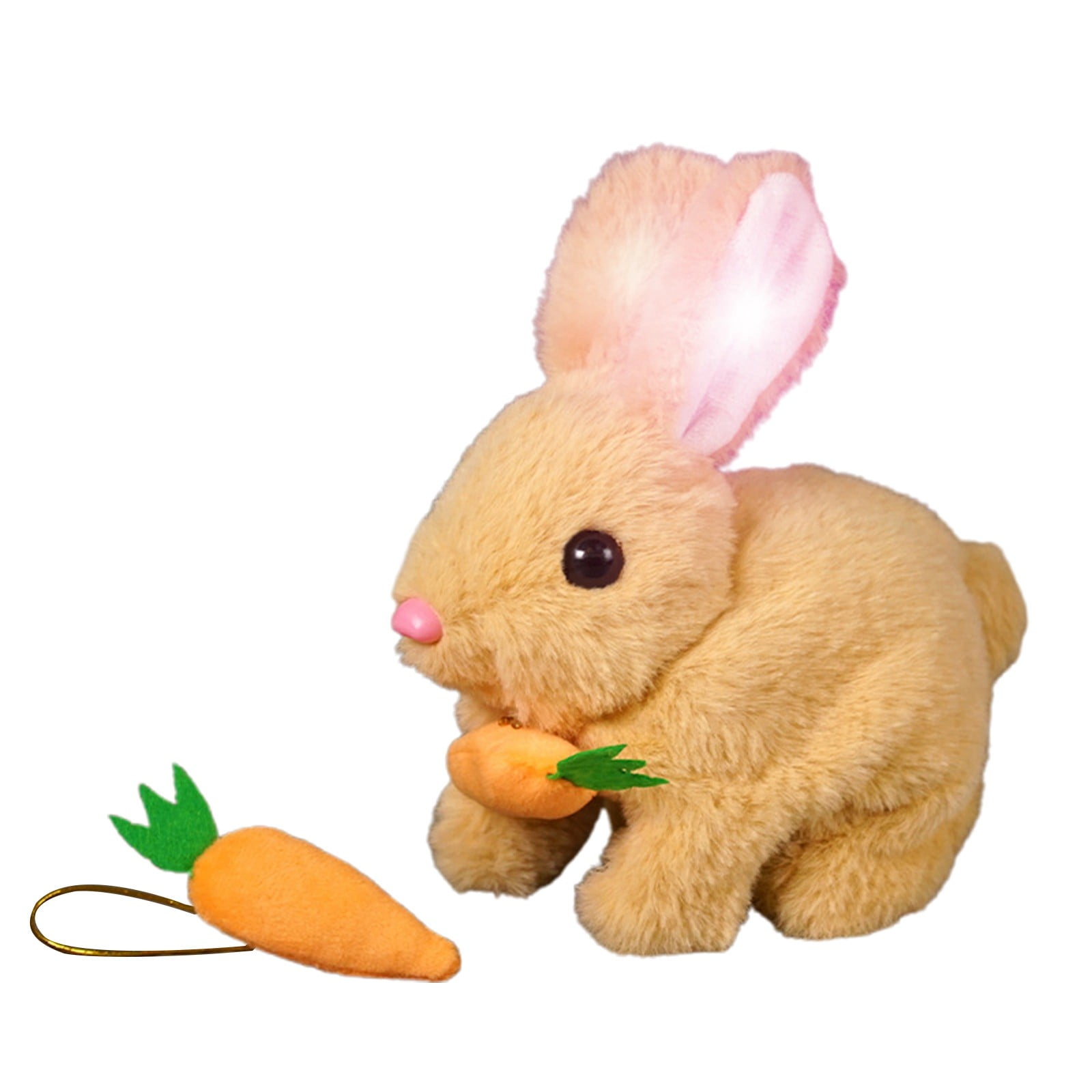 Bunby - My Realistic Bunny Toy, Interactive Electronic Pet Plush Bunny ...