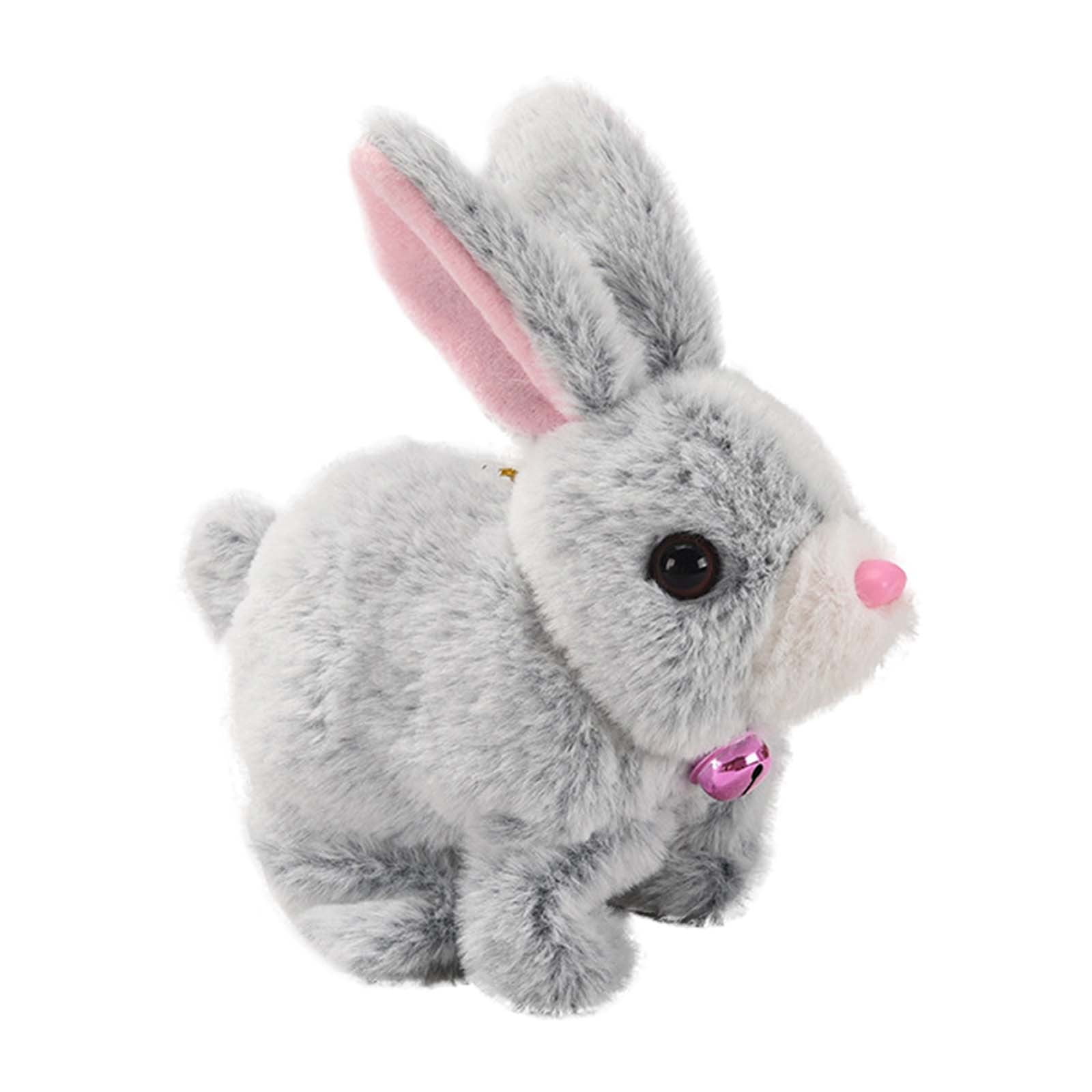 Bunby - My Realistic Bunny Toy, Interactive Electronic Pet Plush Bunny ...