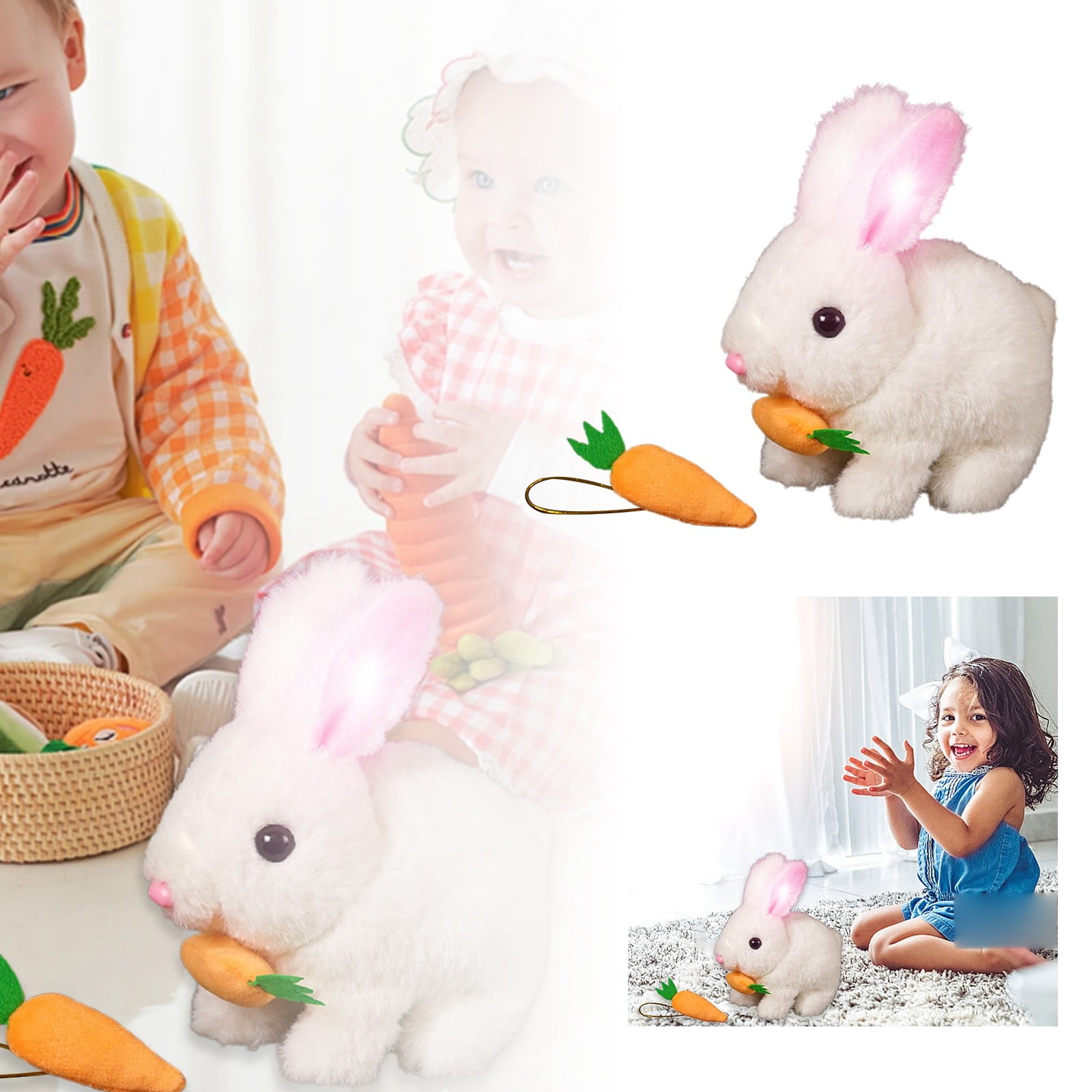 Bunby - My Realistic Bunny Toy, Realistic Bunny Toys for Kids That Move ...