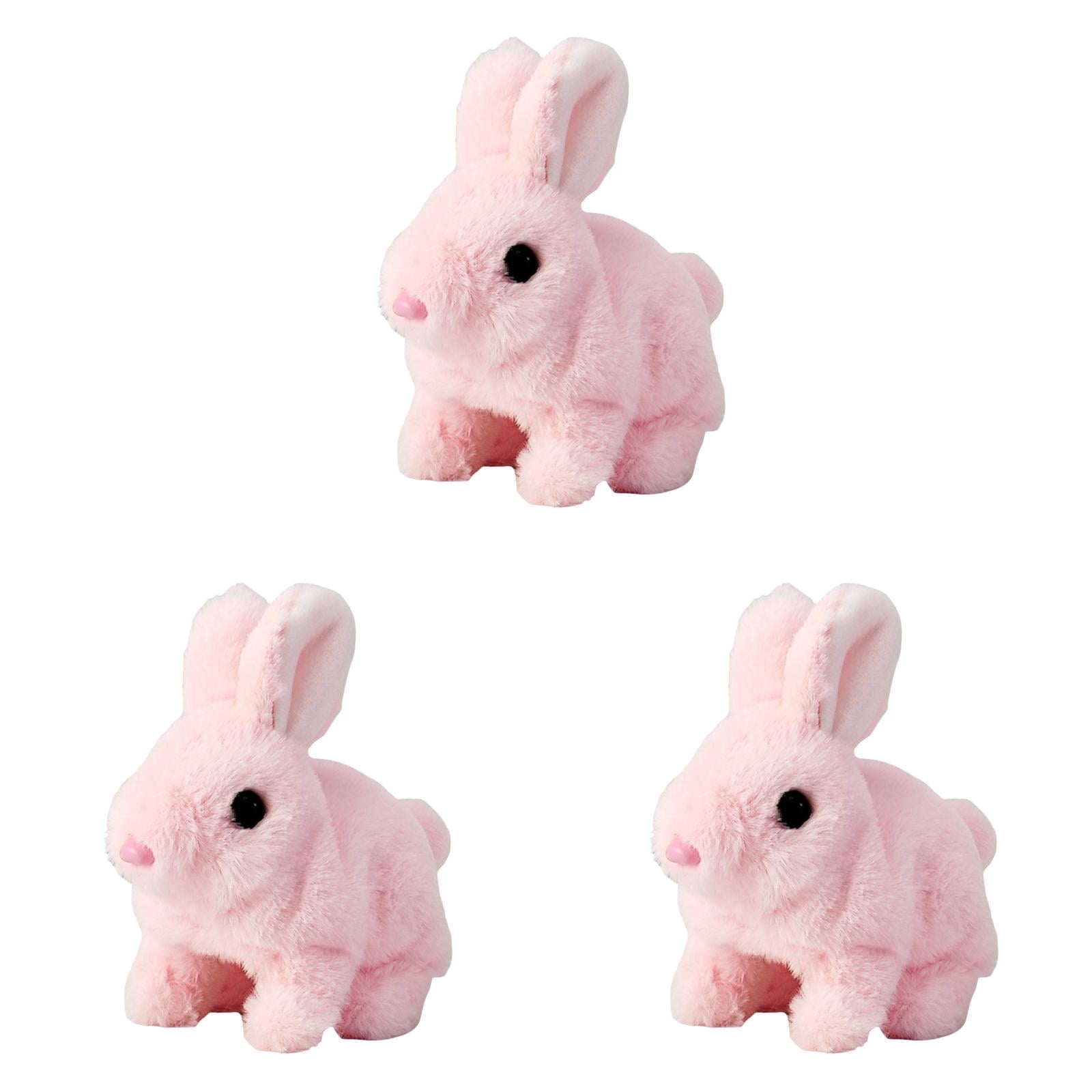 Bunby - My Realistic Hopping Rabbit Interactive Electronic Pet Plush ...