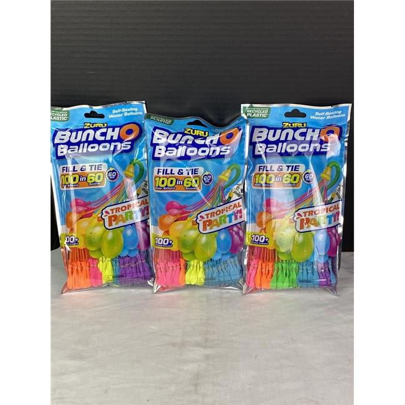 Bunch O Tropical Party Rapid-Filling Self-Sealing Water Balloons - 3 ...