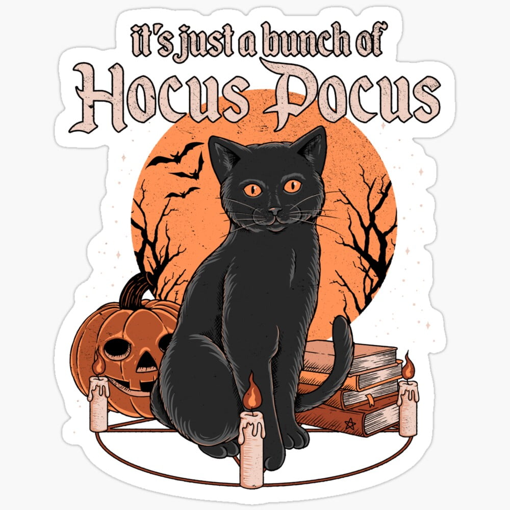 Bunch Of Hocus Pocus Sticker Phone Decal Water Bottle Stickers Car ...