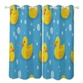 Bunch of Rubber Ducks 2pcs Blackout Curtains For Living Room Bedroom ...