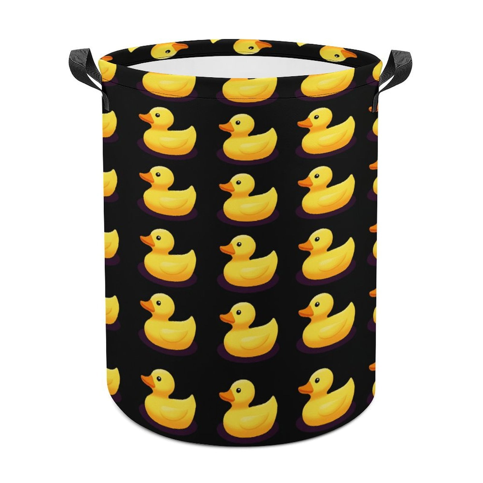 Bunch of Rubber Ducks Laundry Basket for Dirty Clothes Storage Hamper ...