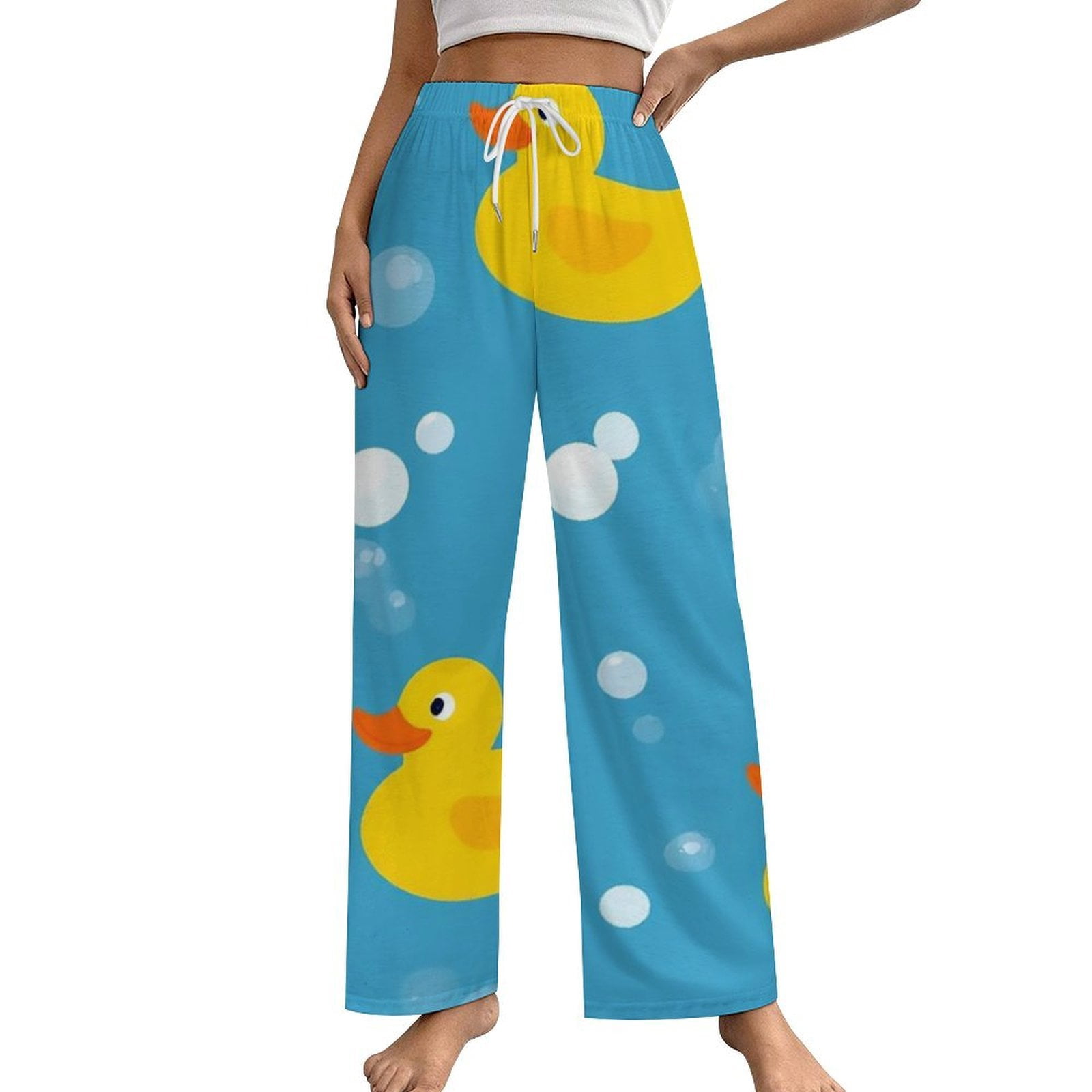 Bunch of Rubber Ducks Pajama Pants Breathable with Pockets Pajamas For ...