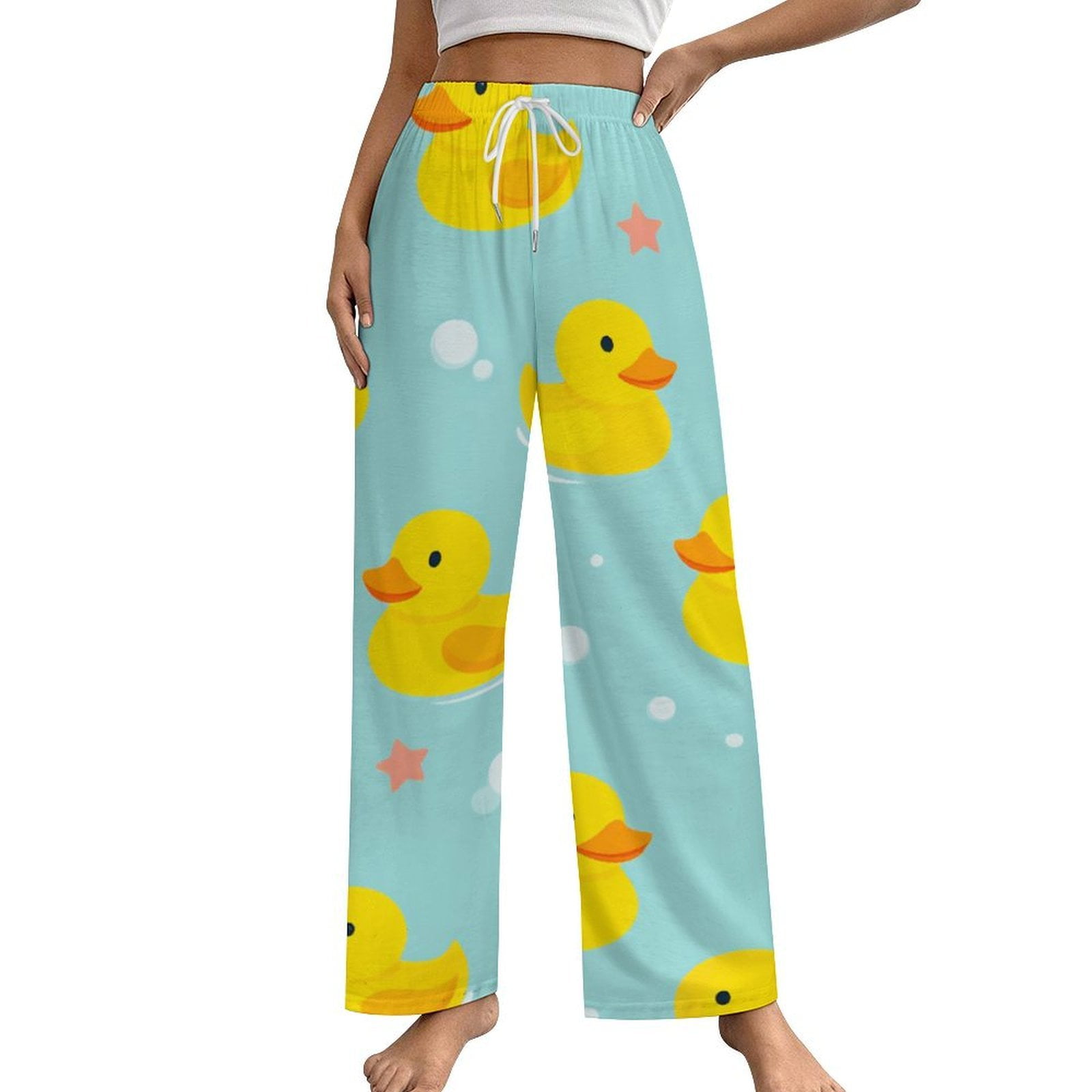 Bunch of Rubber Ducks Pajama Pants Breathable with Pockets Pajamas For ...