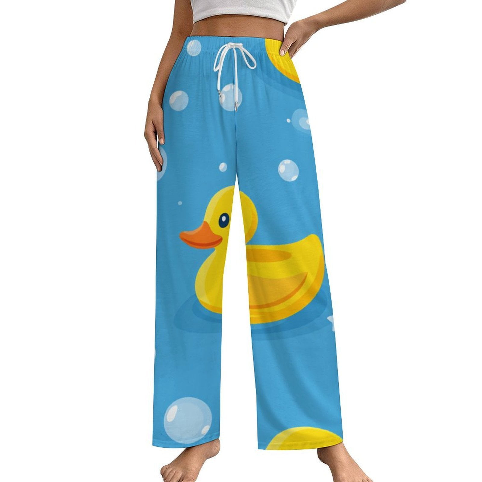 Bunch of Rubber Ducks Pajama Pants Breathable with Pockets Pajamas For ...