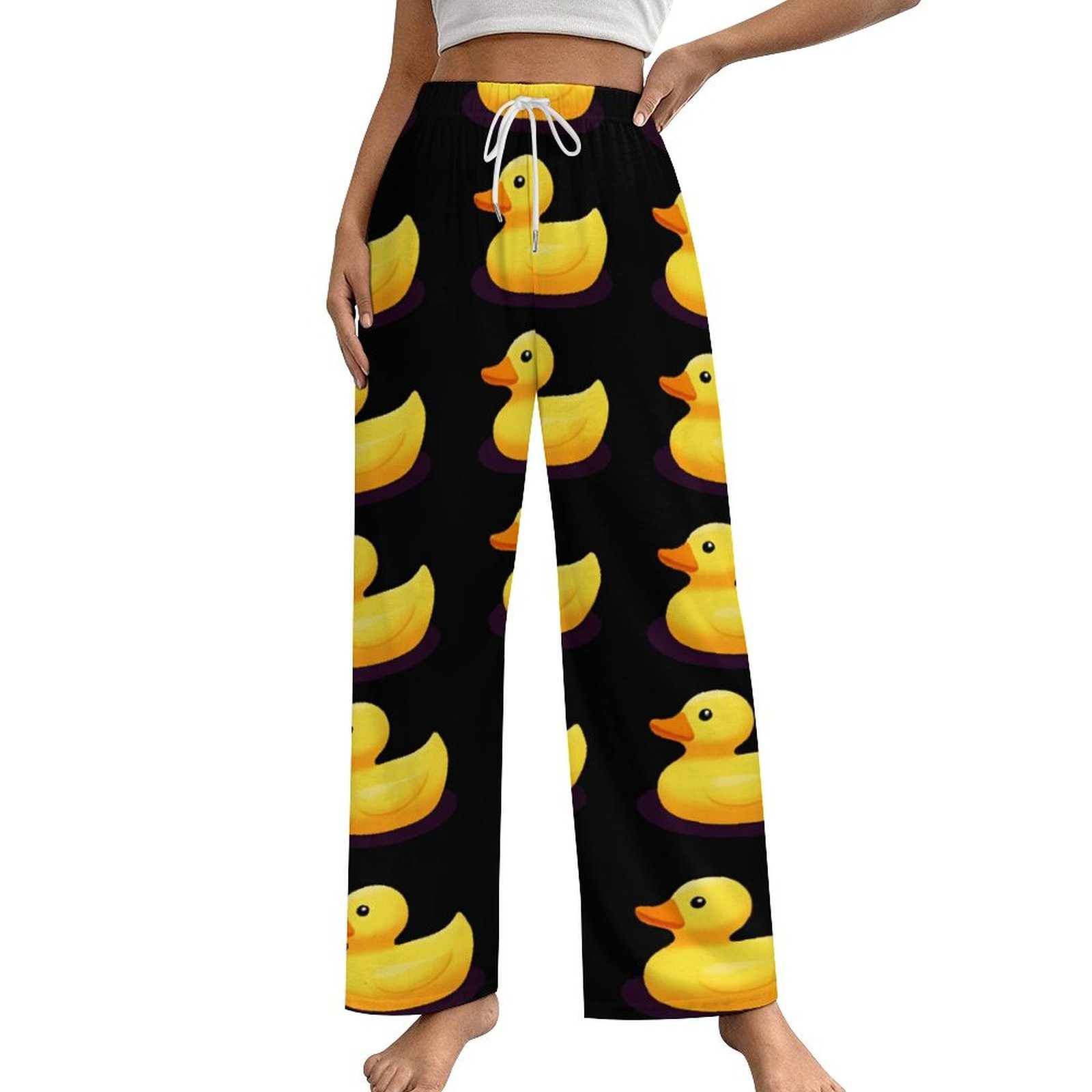 Bunch of Rubber Ducks Pajama Pants Loose Pajamas Female Breathable Home ...