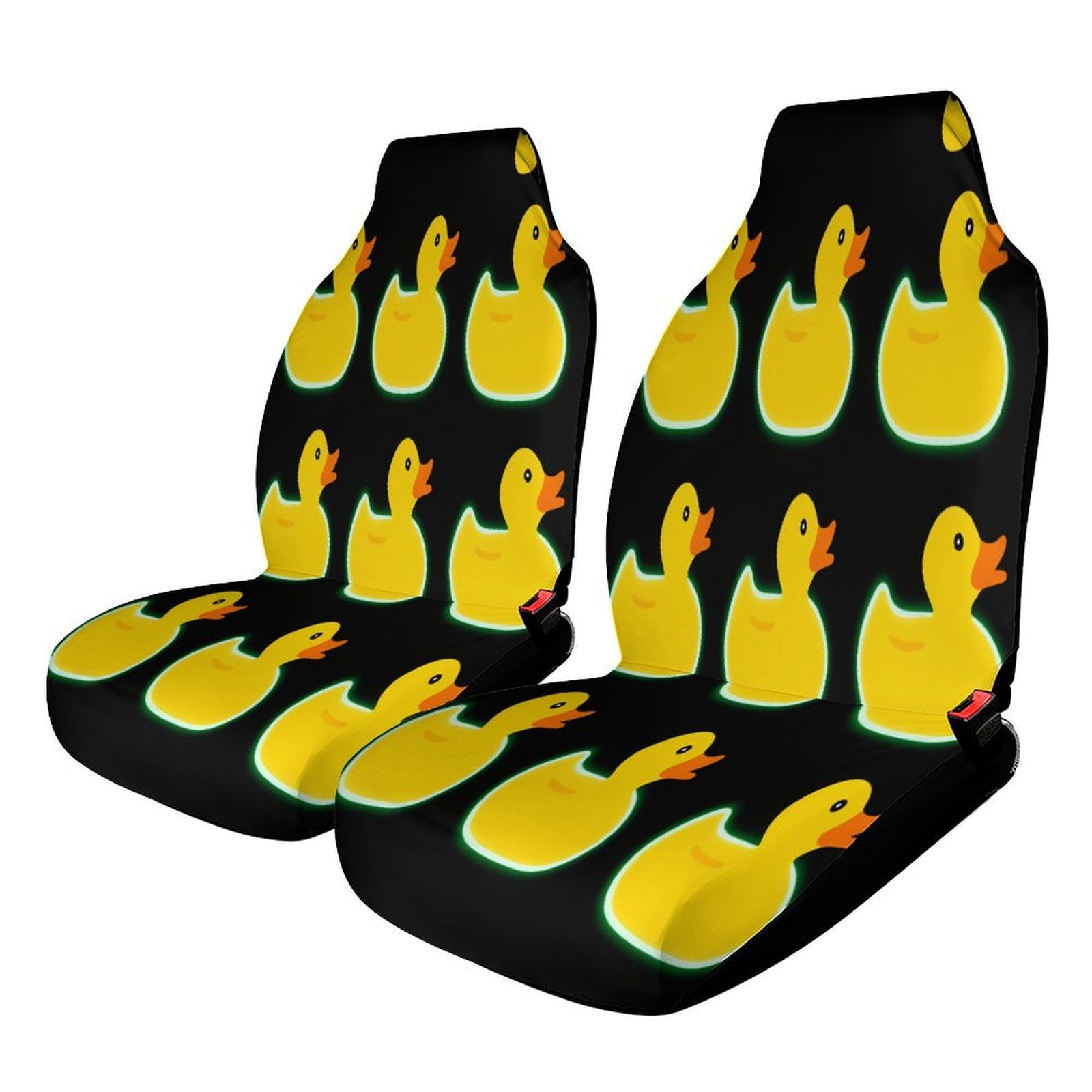 Bunch of Rubber Ducks Set of 2 Car Seat Covers Seat for Carseats Front ...