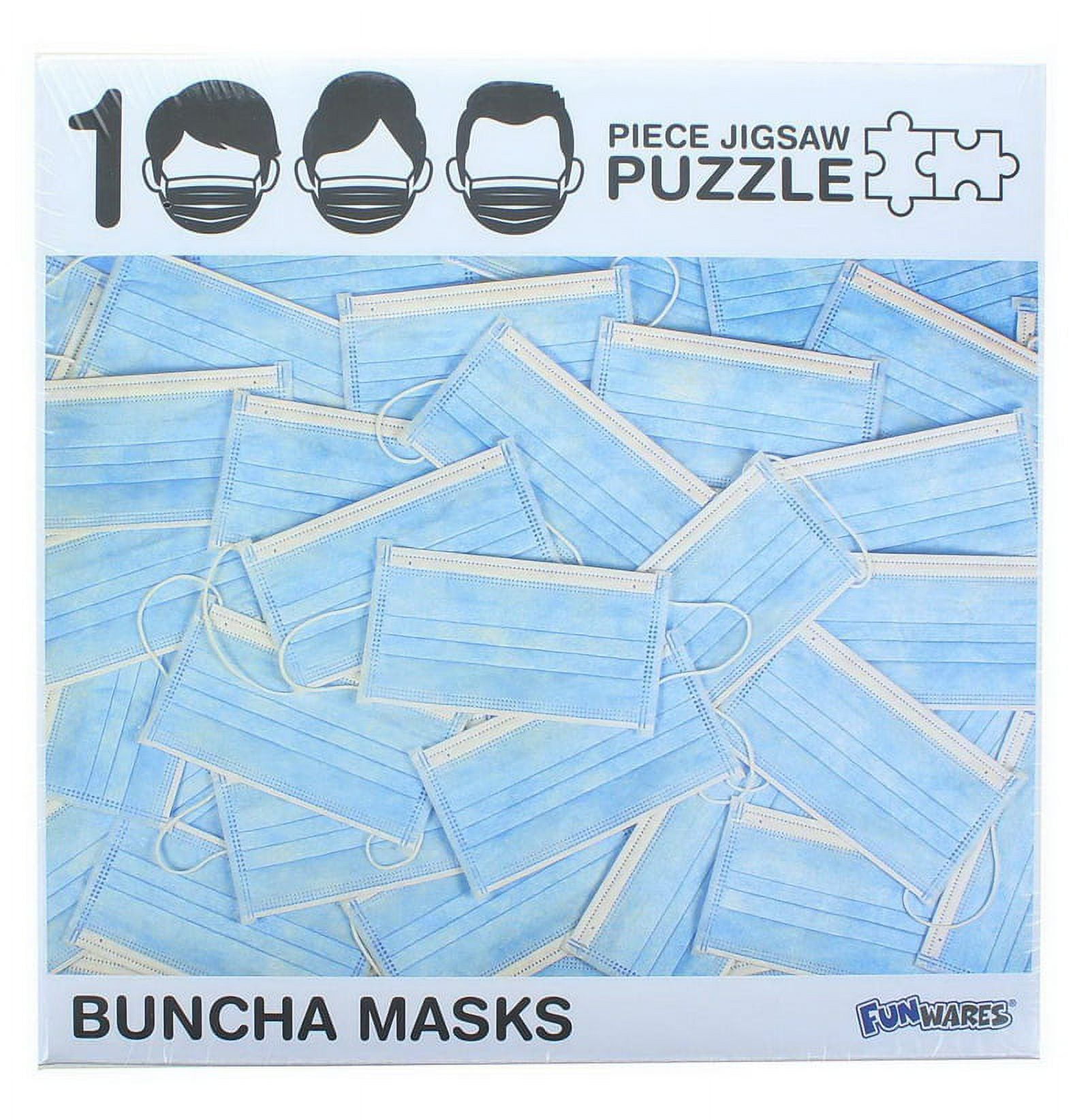 Buncha Masks Puzzle 1000 Piece Jigsaw Puzzle - Walmart.com