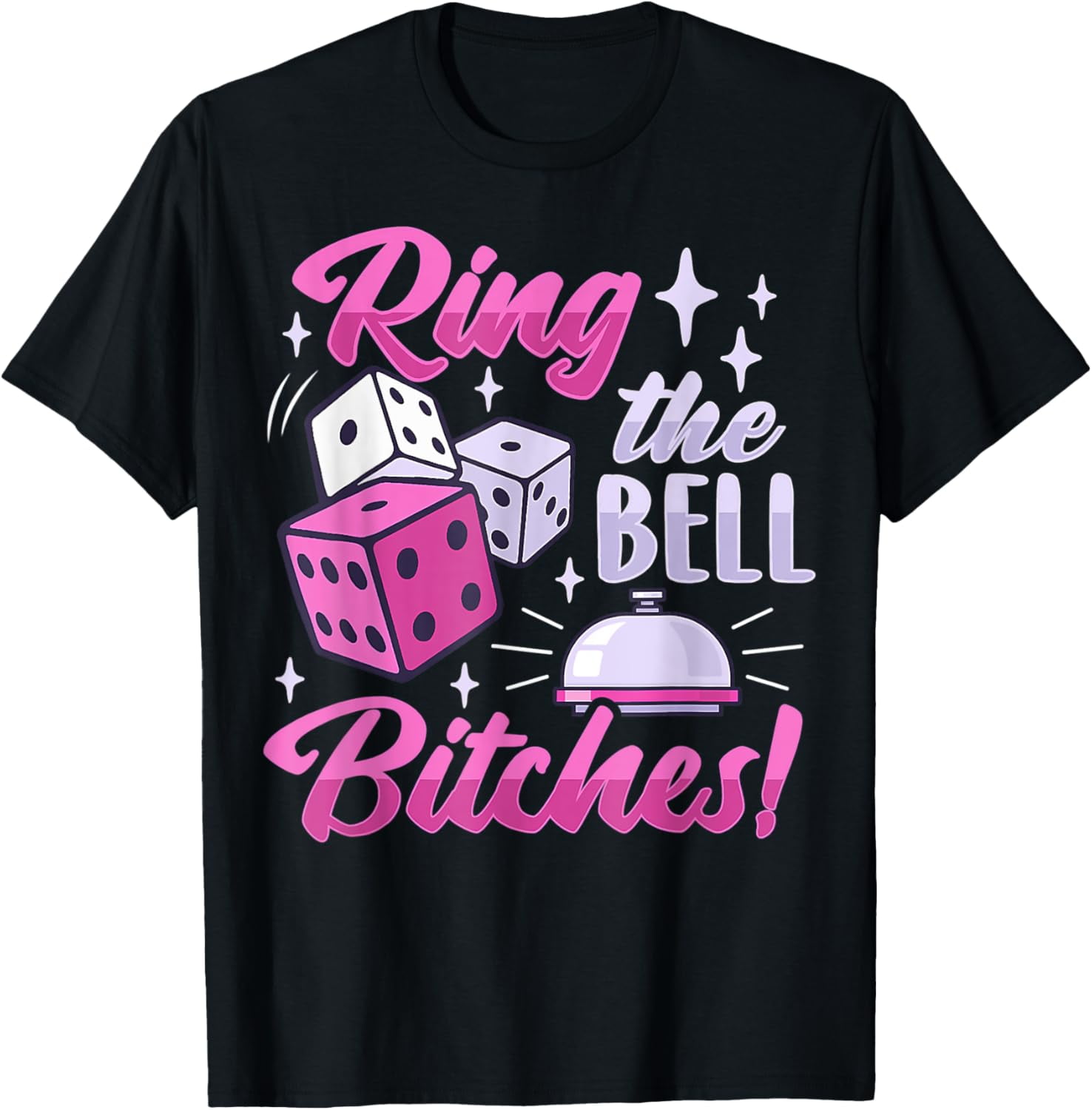 Bunco Game Design for Bunco Babes T-Shirt - Walmart.com