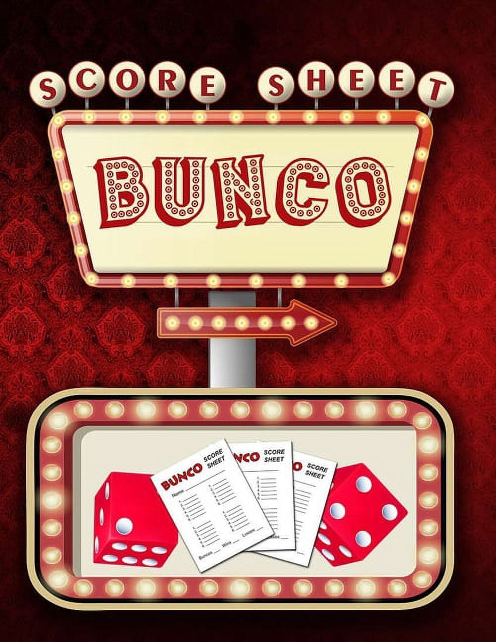 Bunco Score Sheets: 100 Score Keeping for Bunco Lovers - Walmart.com