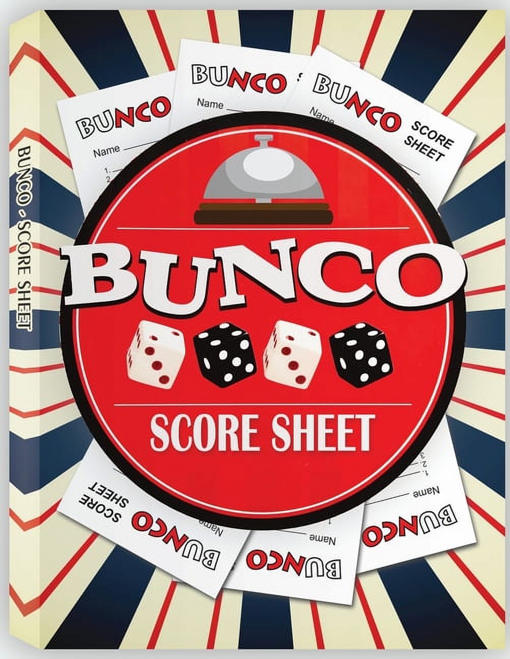 Bunco Score Sheets : 100 Score Keeping for Bunco Lovers (Paperback ...