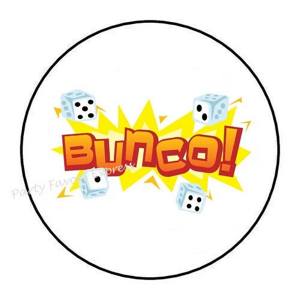 Bunco Stickers Party Favors Phone Decal Water Bottle Stickers Car ...