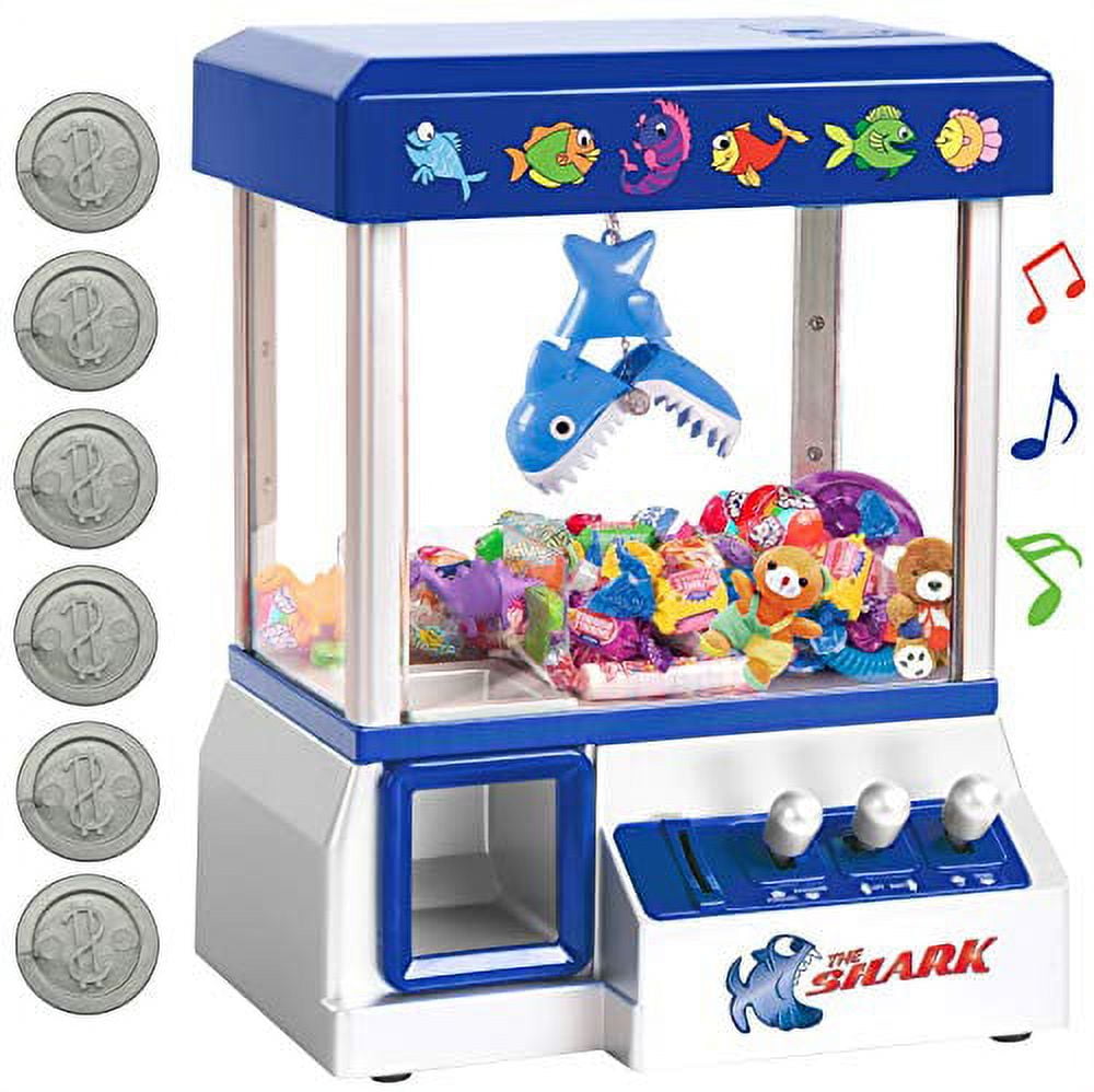 Bundaloo Shark Claw Machine Arcade Game for Kids - Candies, Toys, Prize ...