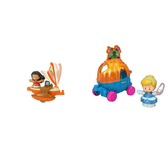 Bundle 2 |Fisher-Price Little People Disney Princess Parade (Cinderella ...