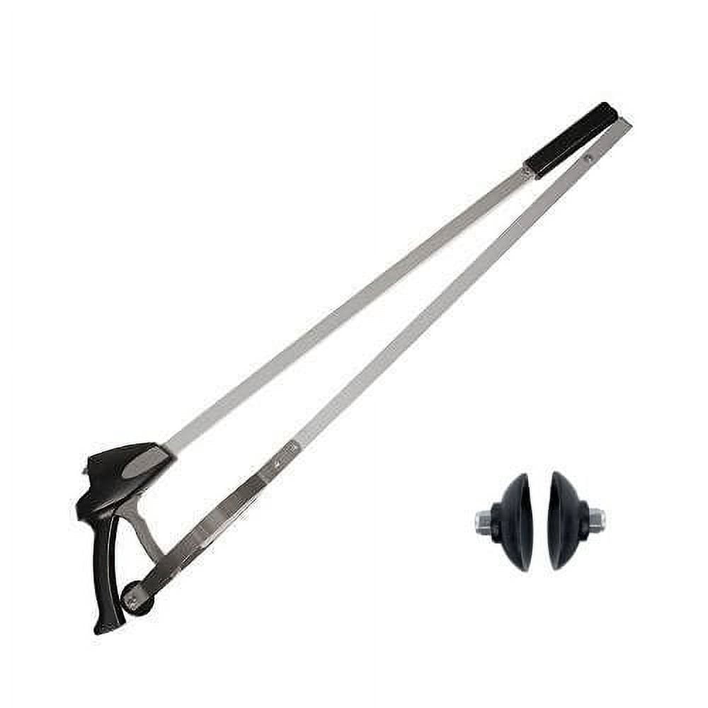 Bundle - 2 Items: 96" EZ Reacher with 2 Replacement Rubber Gripper Cups ...