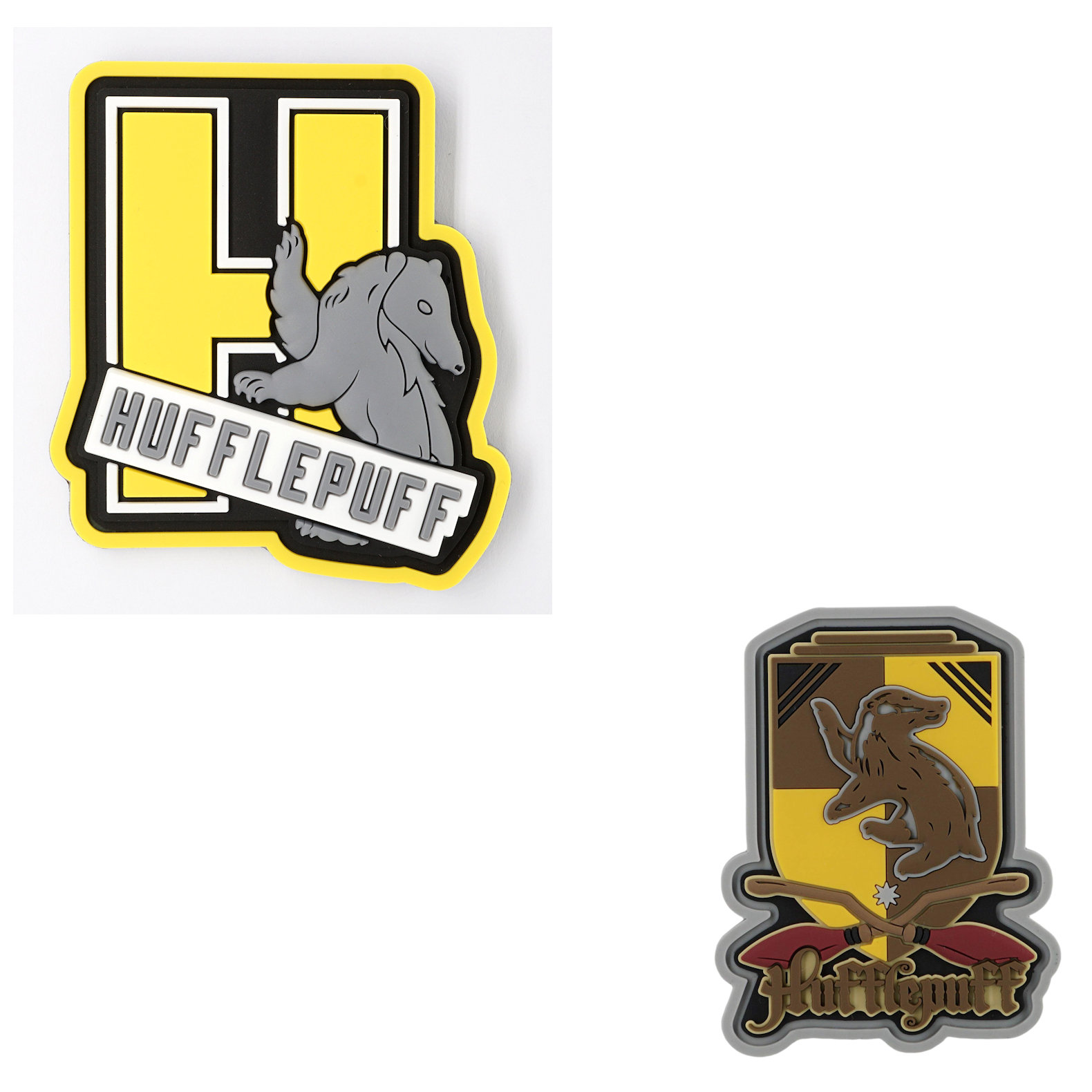 Bundle 2 Items: Harry Potter Hufflepuff Soft Touch PVC Magnets ...