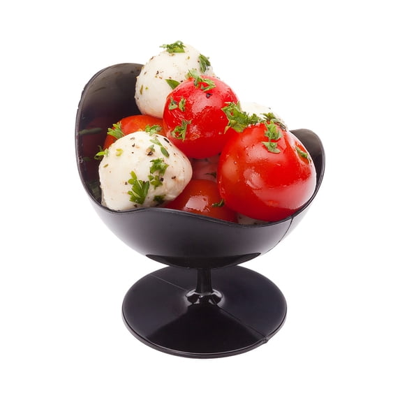 Bundle: 2 Ounce Mini Dessert Cups And 4 Inch Tasting Spoons, 100 ...