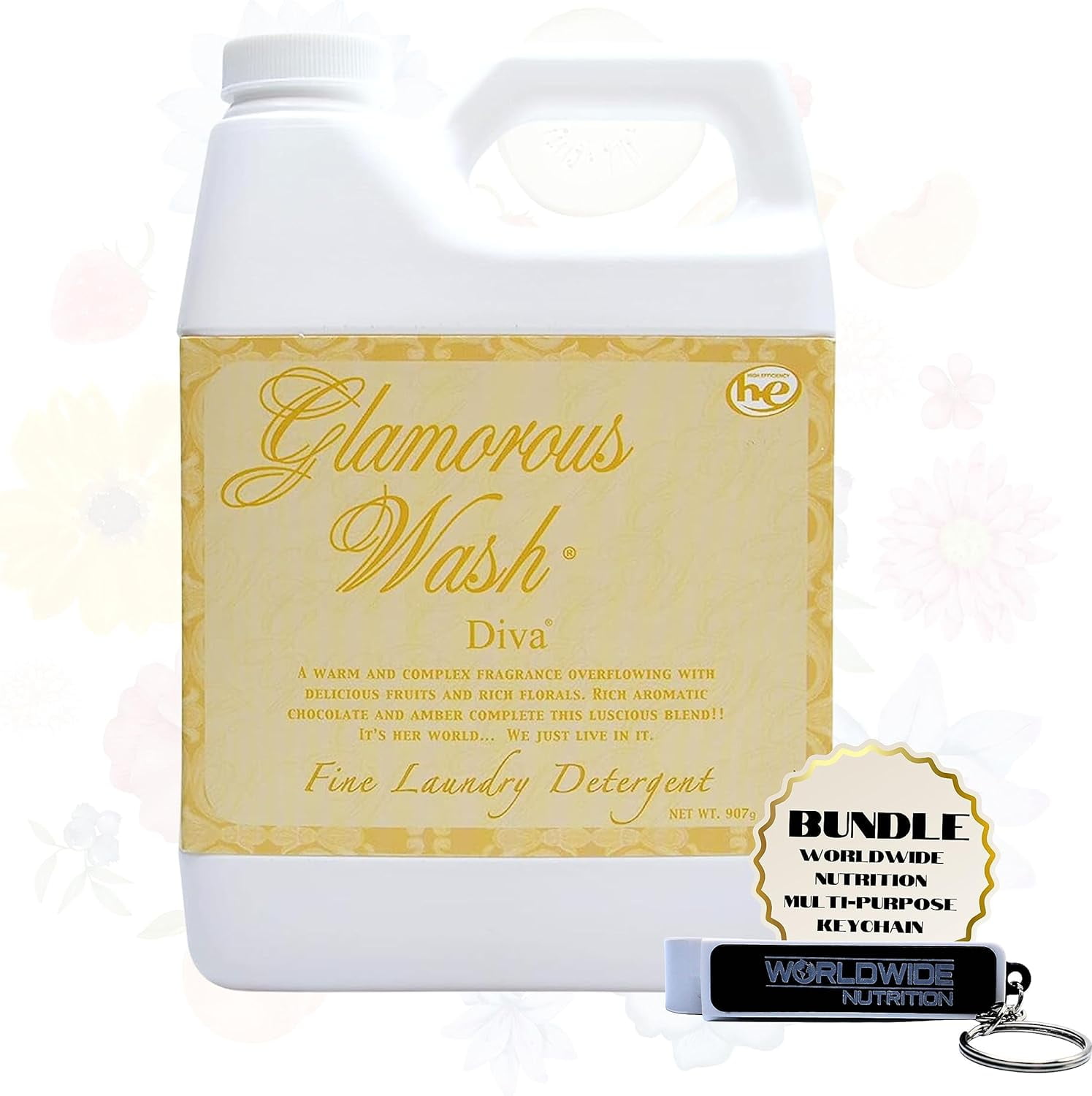 Bundle Compatible with Tyler Candle Company Glamorous Wash Diva Laundry ...