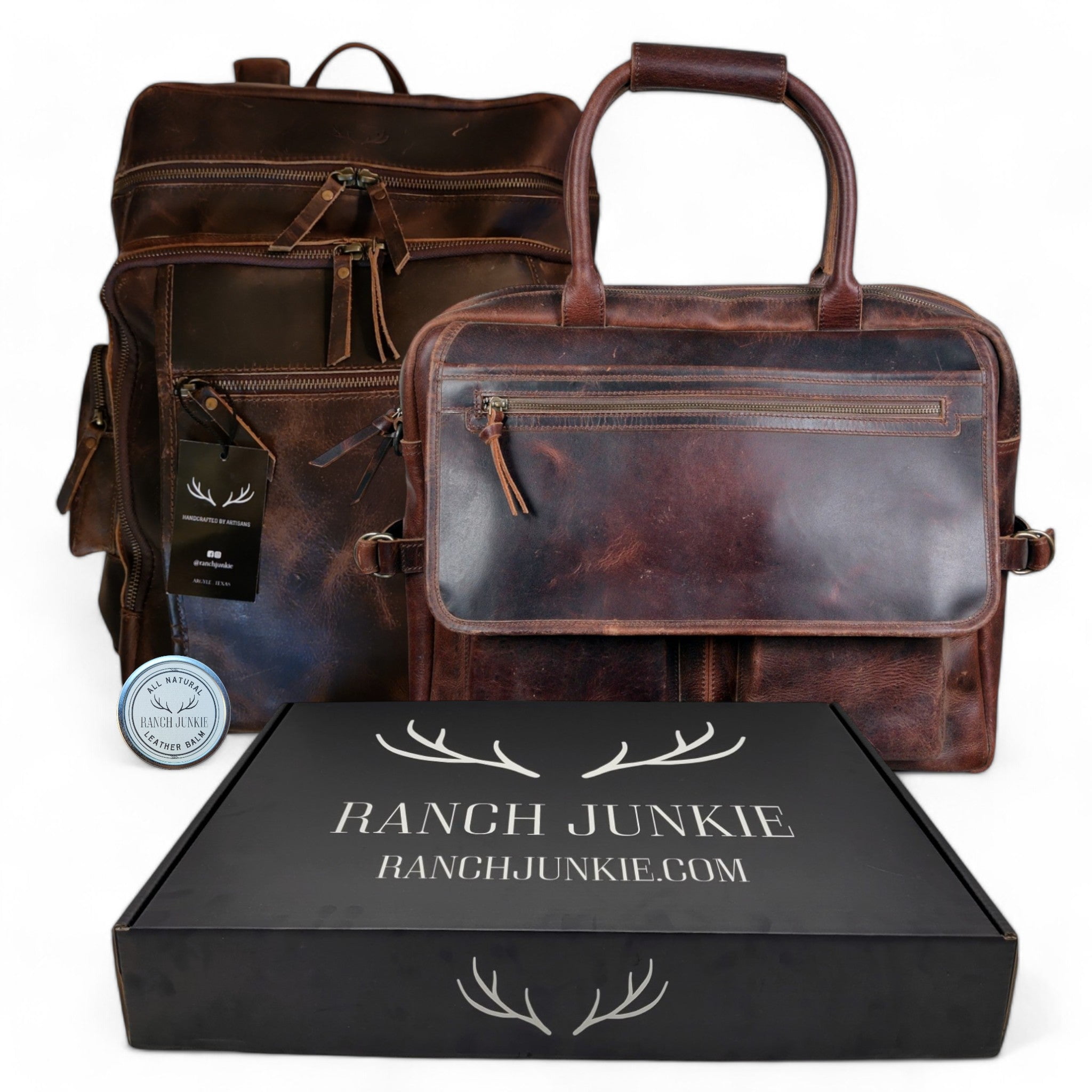 Bundle Deal Denali Navigator Large Leather Messenger Bag + Denali ...