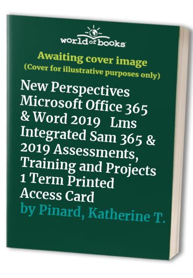 Pre-Owned New Perspectives Microsoft Office 365 & Word 2019 + Lms ...