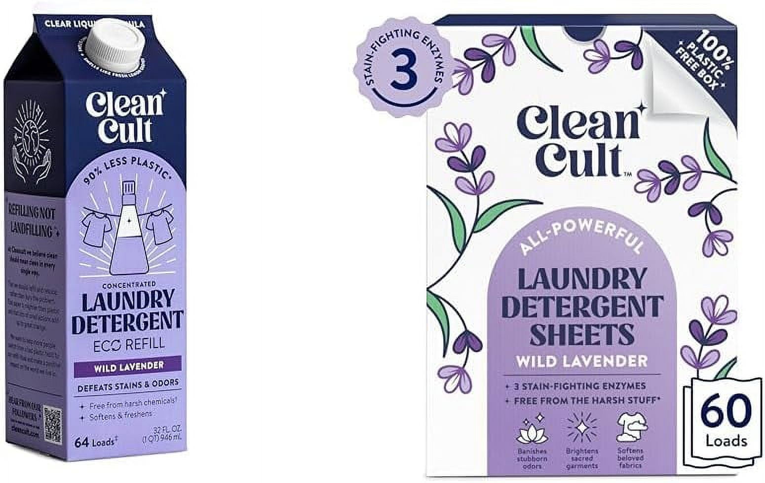 Bundle Of Laundry Detergent Refills (32Oz, 1 Pack) - Wild Lavender ...