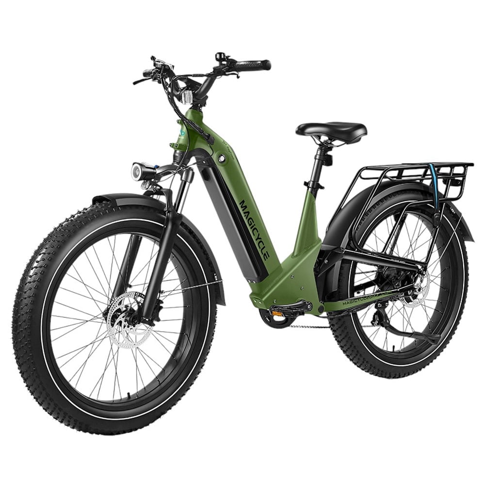 Magicycle Deer Step-thru Electric Bike, Torque Sensor, 1000W Motor, 52V ...