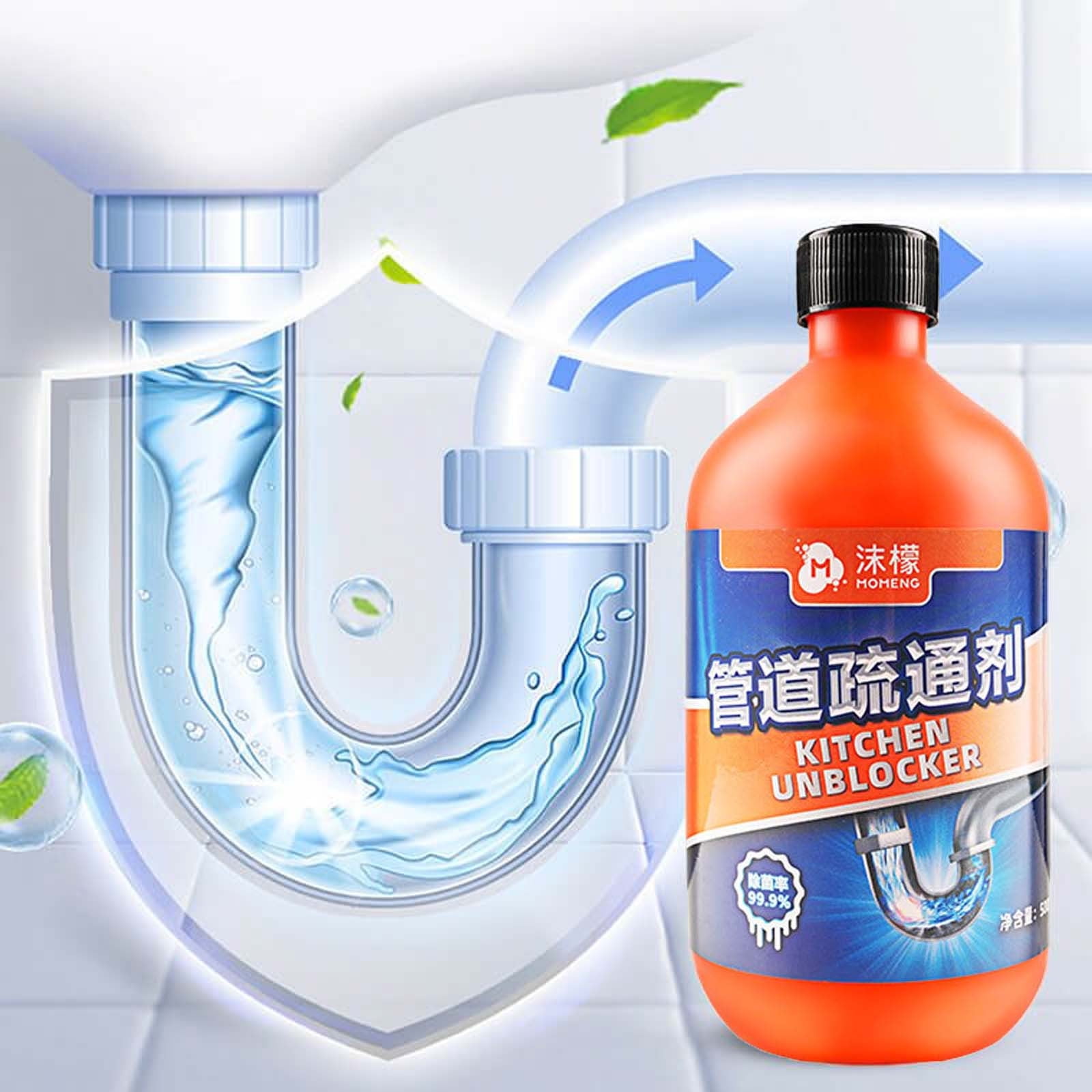 Bundle & Save, Pipe Unclogger, Drain Cleaner, Powerful Solvent ...