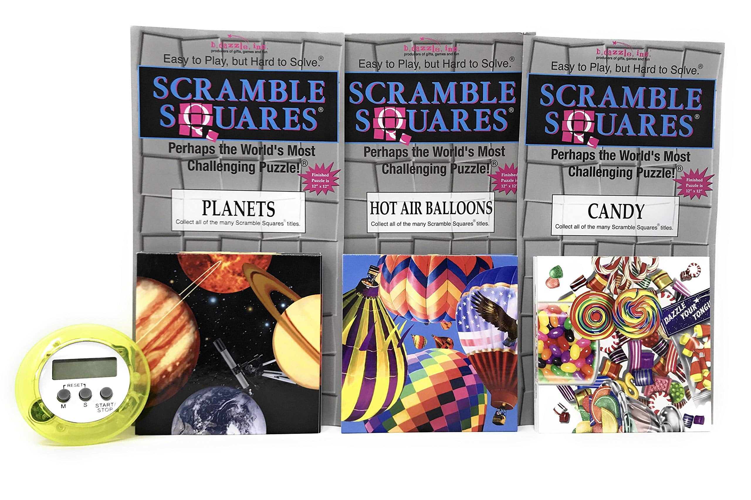Bundle of Scramble Squares B. Dazzle BSL1 Puzzles for Seniors/Adults ...