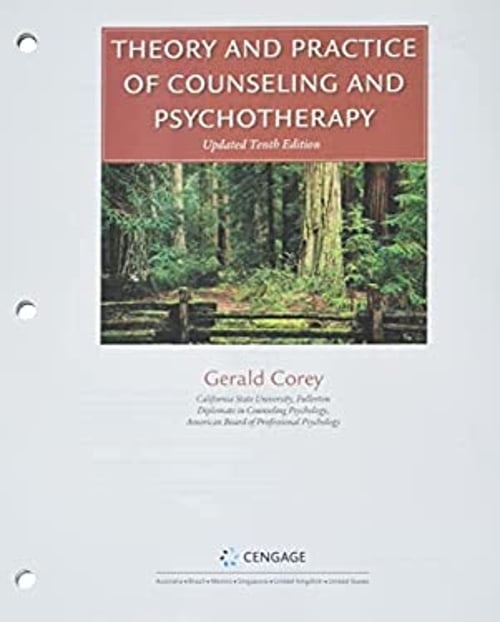 Pre-Owned Bundle: Theory and Practice of Counseling and Psychotherapy, Loose-Leaf Version, 10th ...