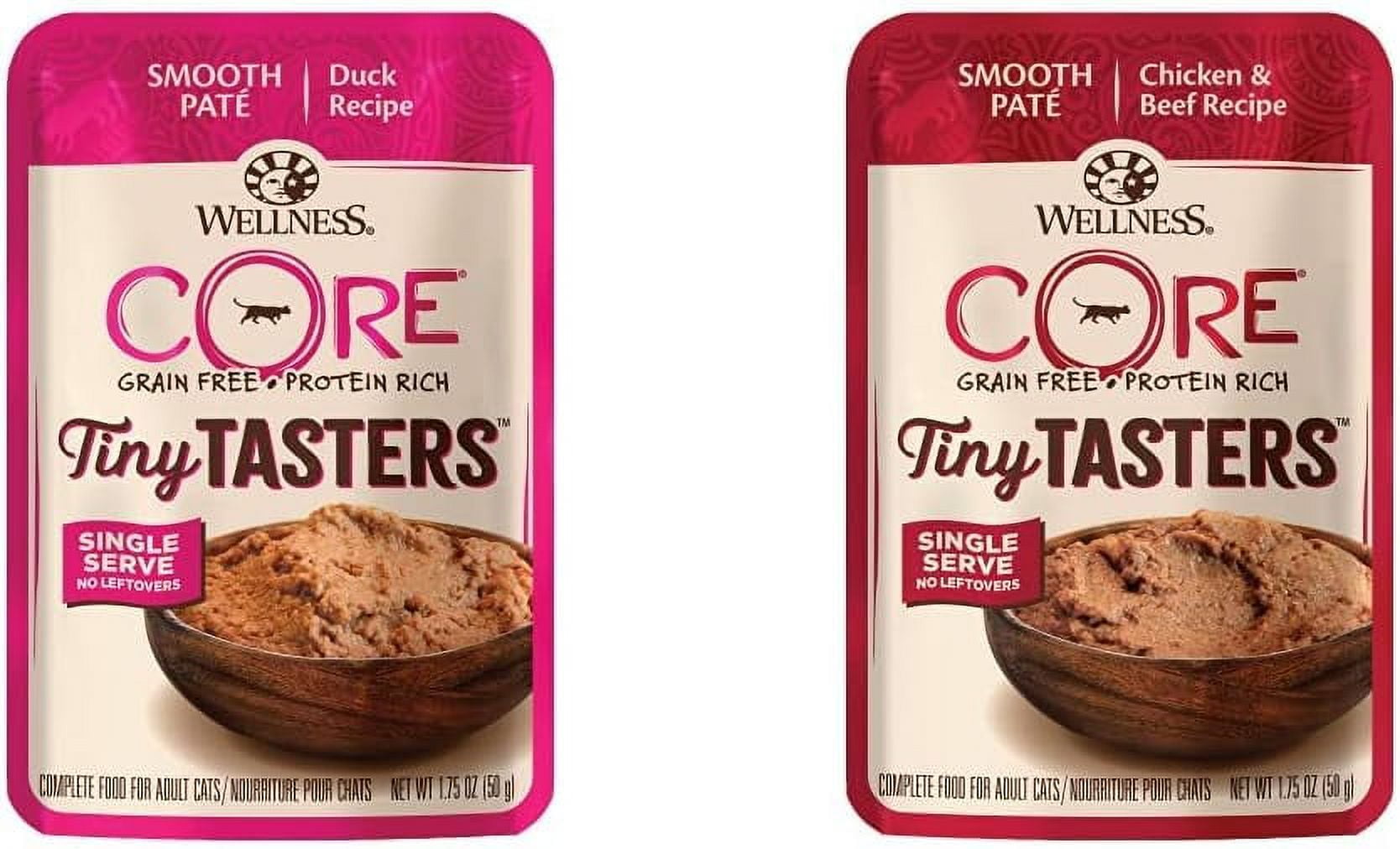 Wellness Core Cat Food Wellness CORE Tiny Tasters Grain-Free Wet Cat ...