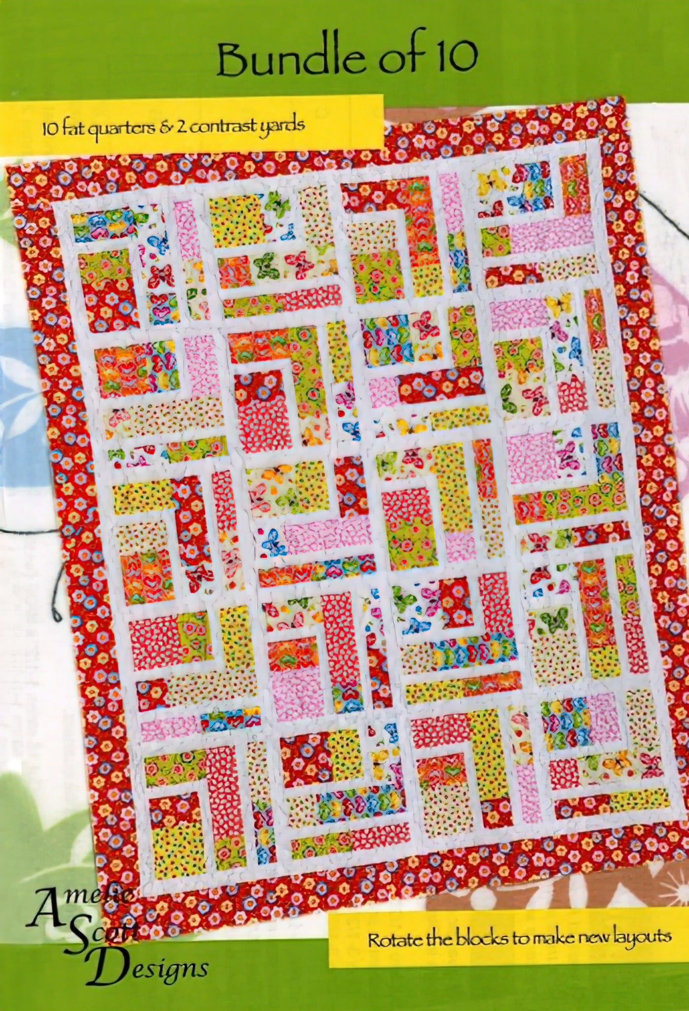 Bundle of 10 Quilt Pattern by Christine Conner - Walmart.com