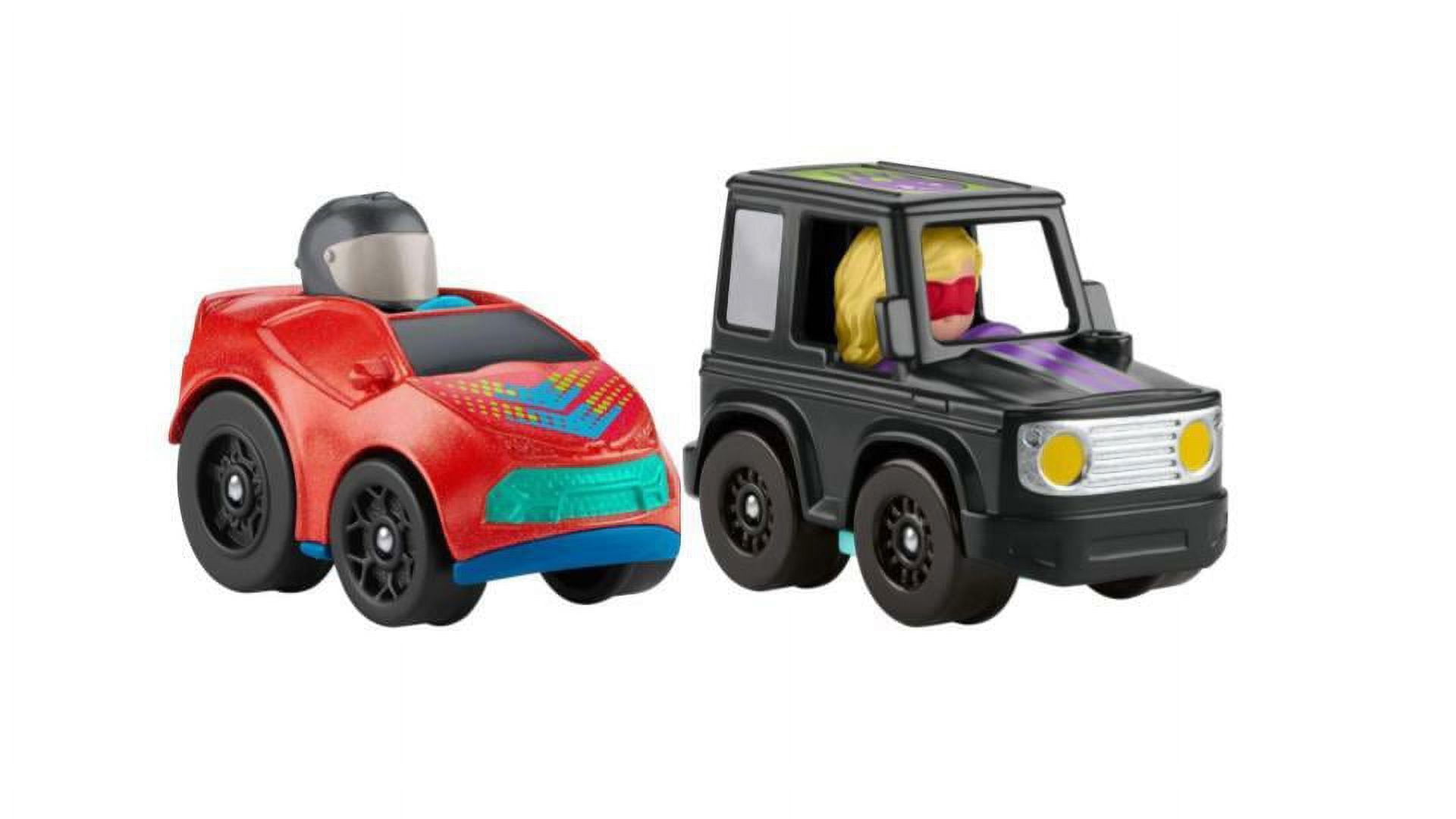 Bundle of 2 |Fisher-Price Little People Wheelies Race Car - (GMJ20 ...