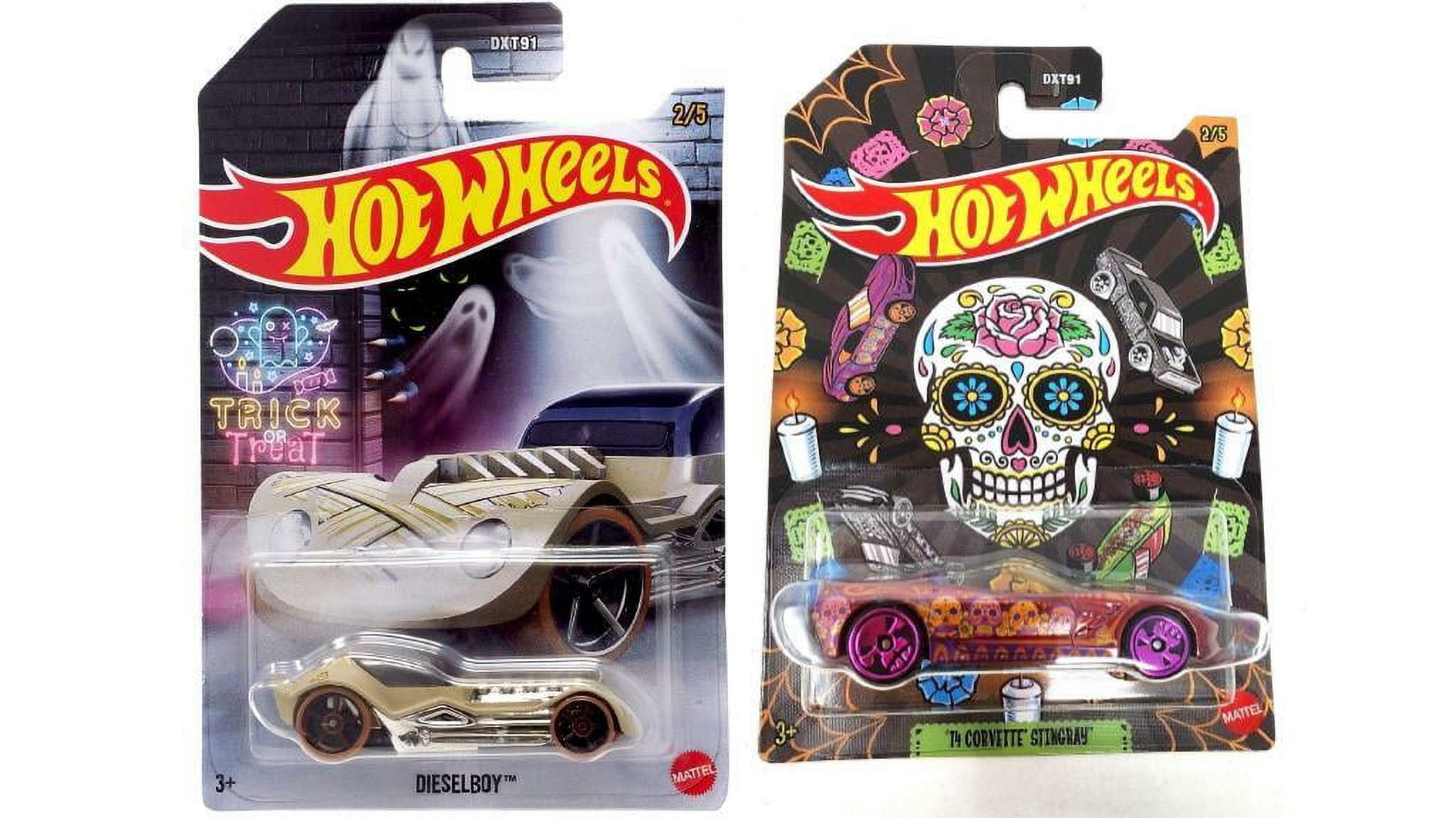 Bundle of 2 | Hot Wheels Halloween Theme 1:64 Die-Cast Cars | Dieselboy ...