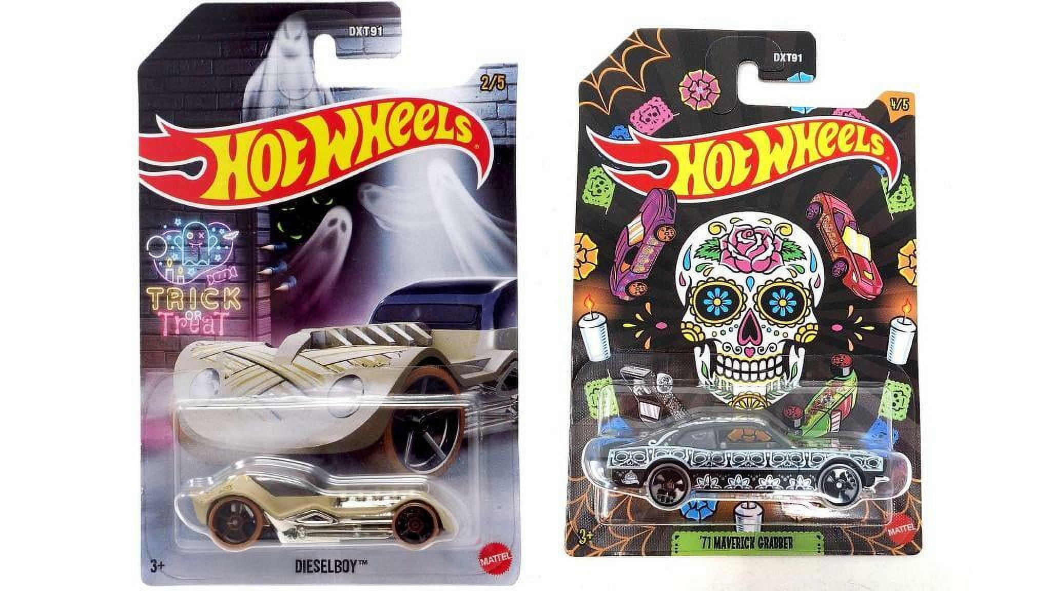 Bundle of 2 | Hot Wheels Halloween Theme 1:64 Die-Cast Cars | Dieselboy ...