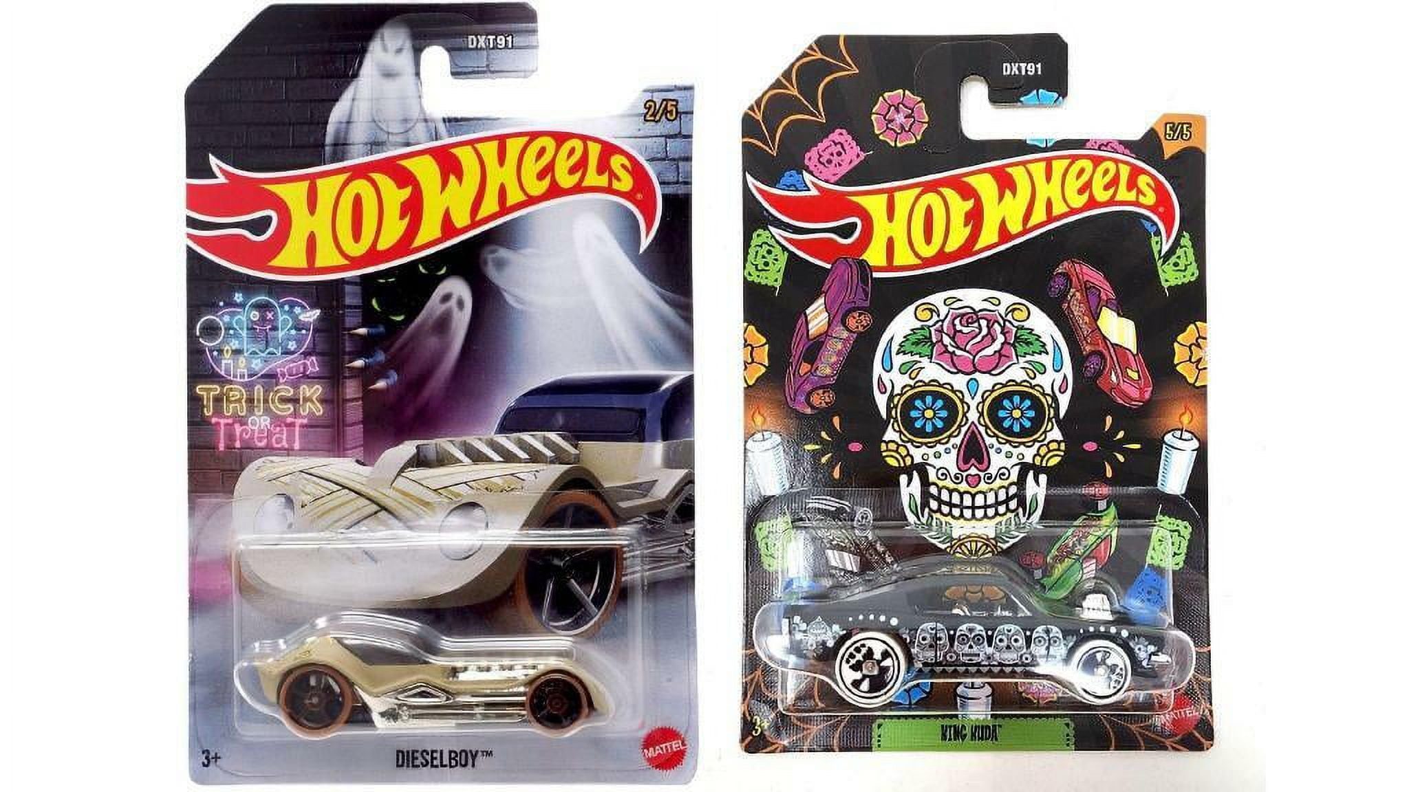 Bundle of 2 | Hot Wheels Halloween Theme 1:64 Die-Cast Cars | Dieselboy ...