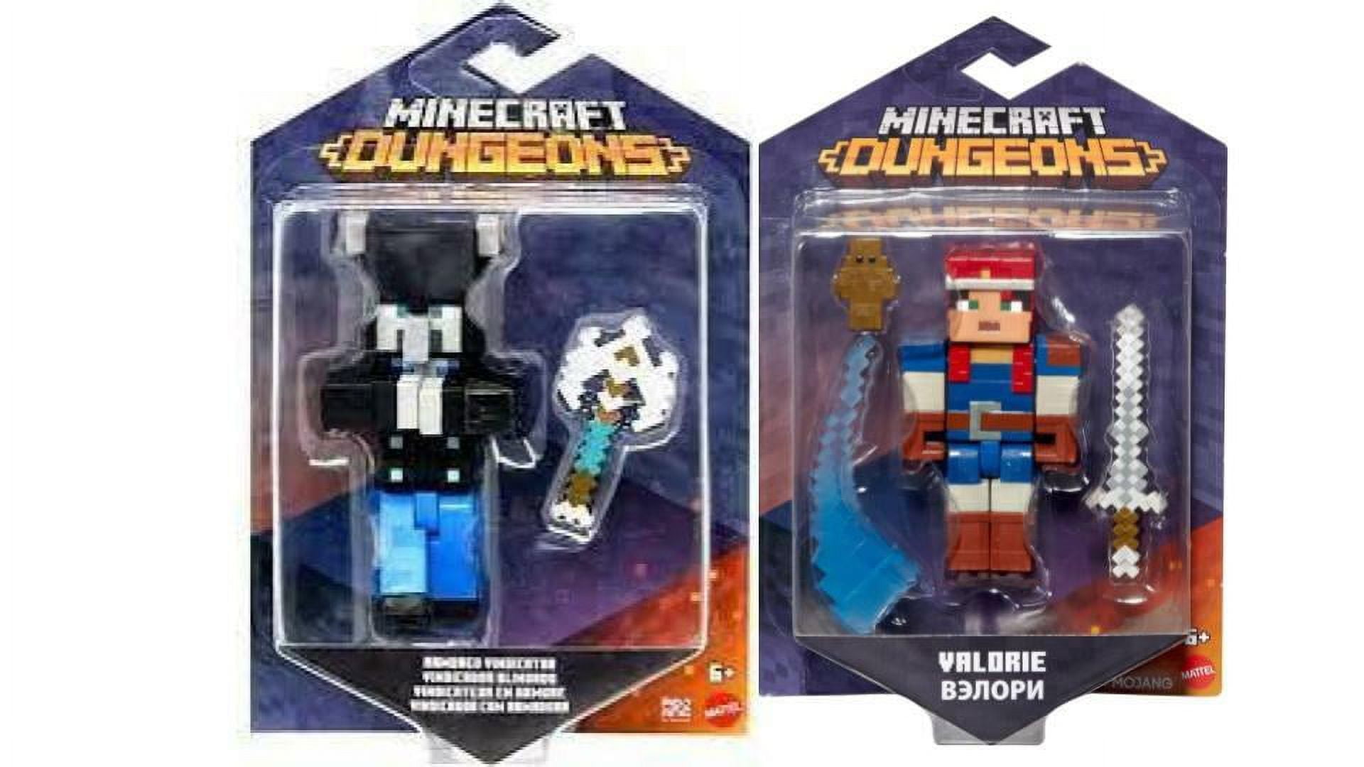Bundle of 2 |Minecraft Dungeons Action Figure (Armored Vindicator ...
