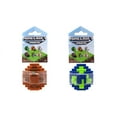 Bundle of 2 - Minecraft Spawn Egg Mini Figure |Brown Rabbit + Blue ...