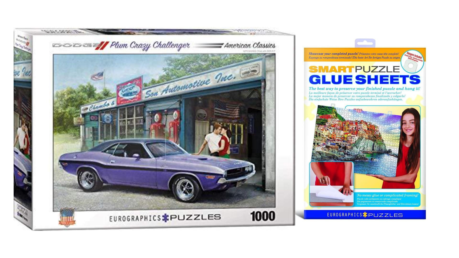 Bundle of 2 |Plum Crazy Challenger by Greg Giordano 1000-Piece Puzzle ...