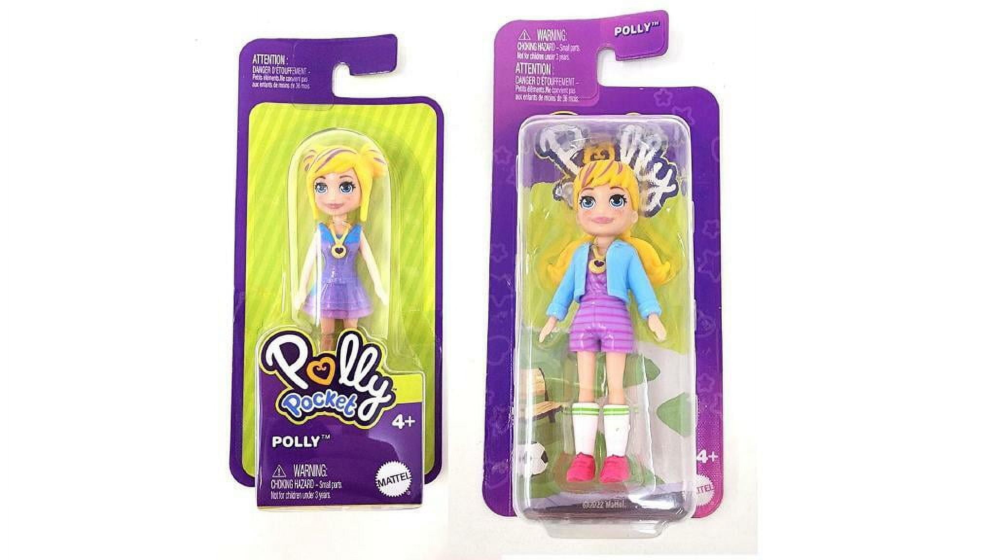 Bundle of 2 | Polly Pocket Impulse 3-inch Doll Collection | GDK98 ...