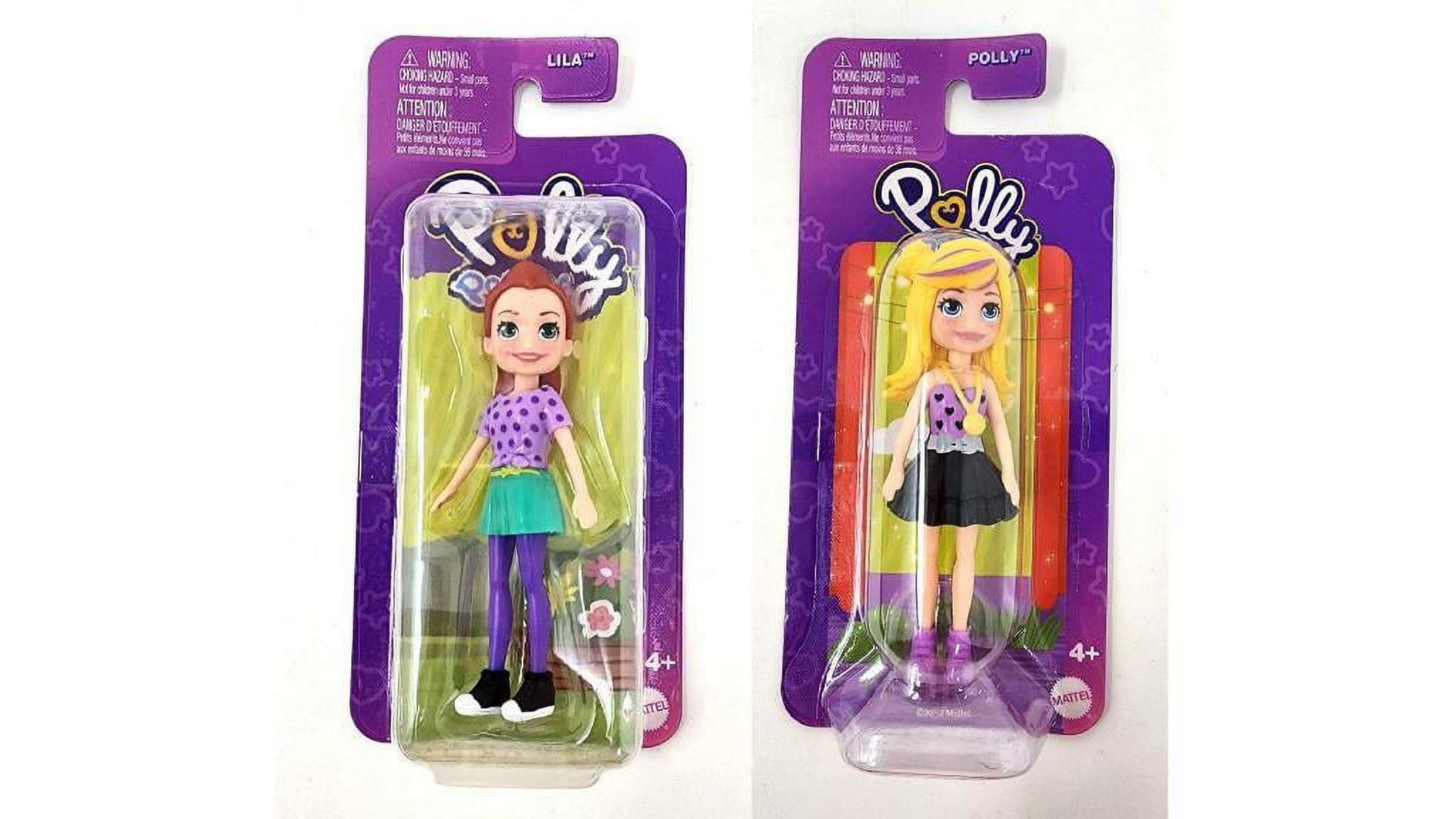 Bundle of 2 | Polly Pocket Impulse 3-inch Doll Collection | HKV78 ...