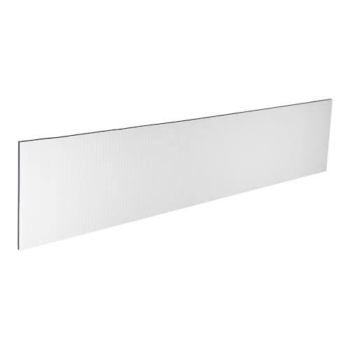 Bundle of Blank White Yard or Lawn Rider Signs 24" x 6" Corrugated ...