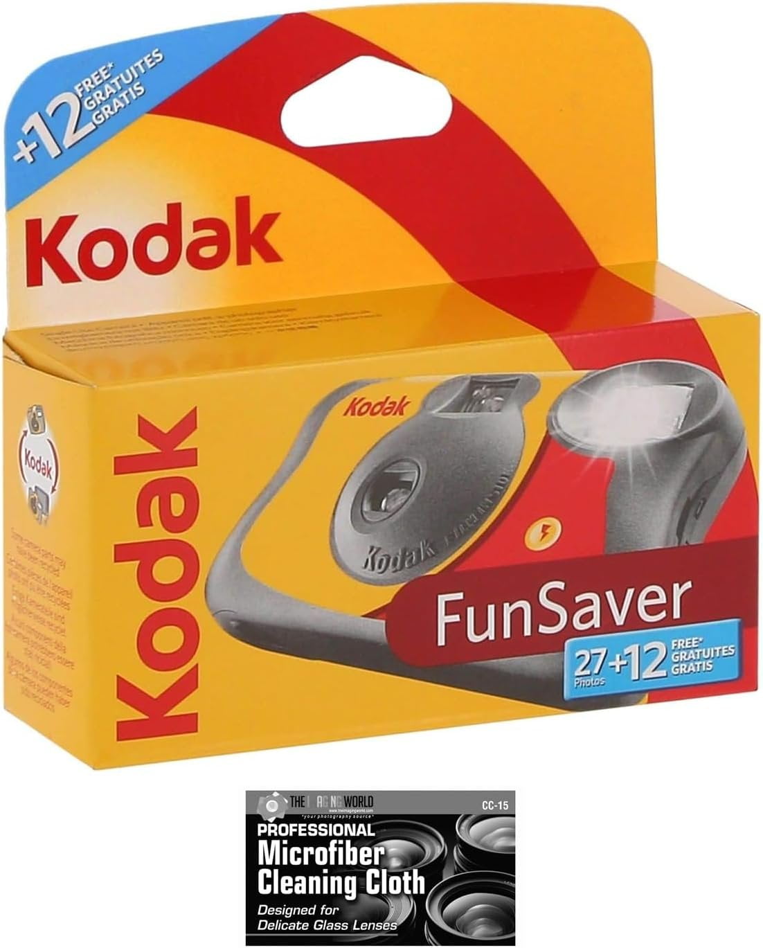 Bundle of Kodak Funsaver 35mm One-Time Single-Use Disposable Camera ISO ...