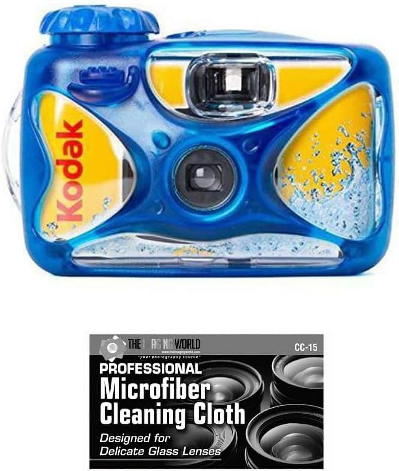 Bundle of Kodak Water Sport Waterproof 35mm One-Time Single-Use Disposable Camera ISO-800 - 27 ...